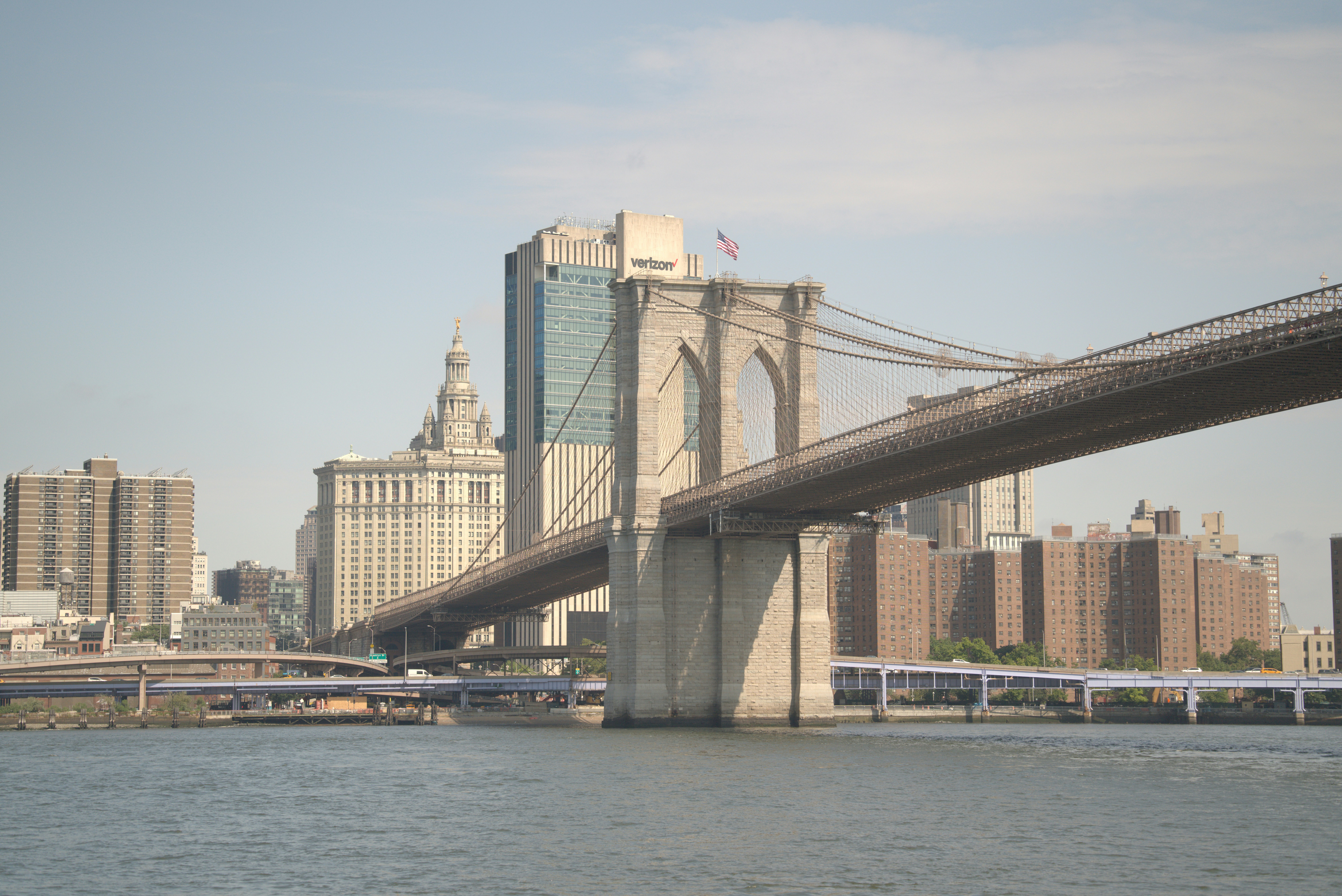Brooklyn Bridge Overlook: Cityscape and Waterline