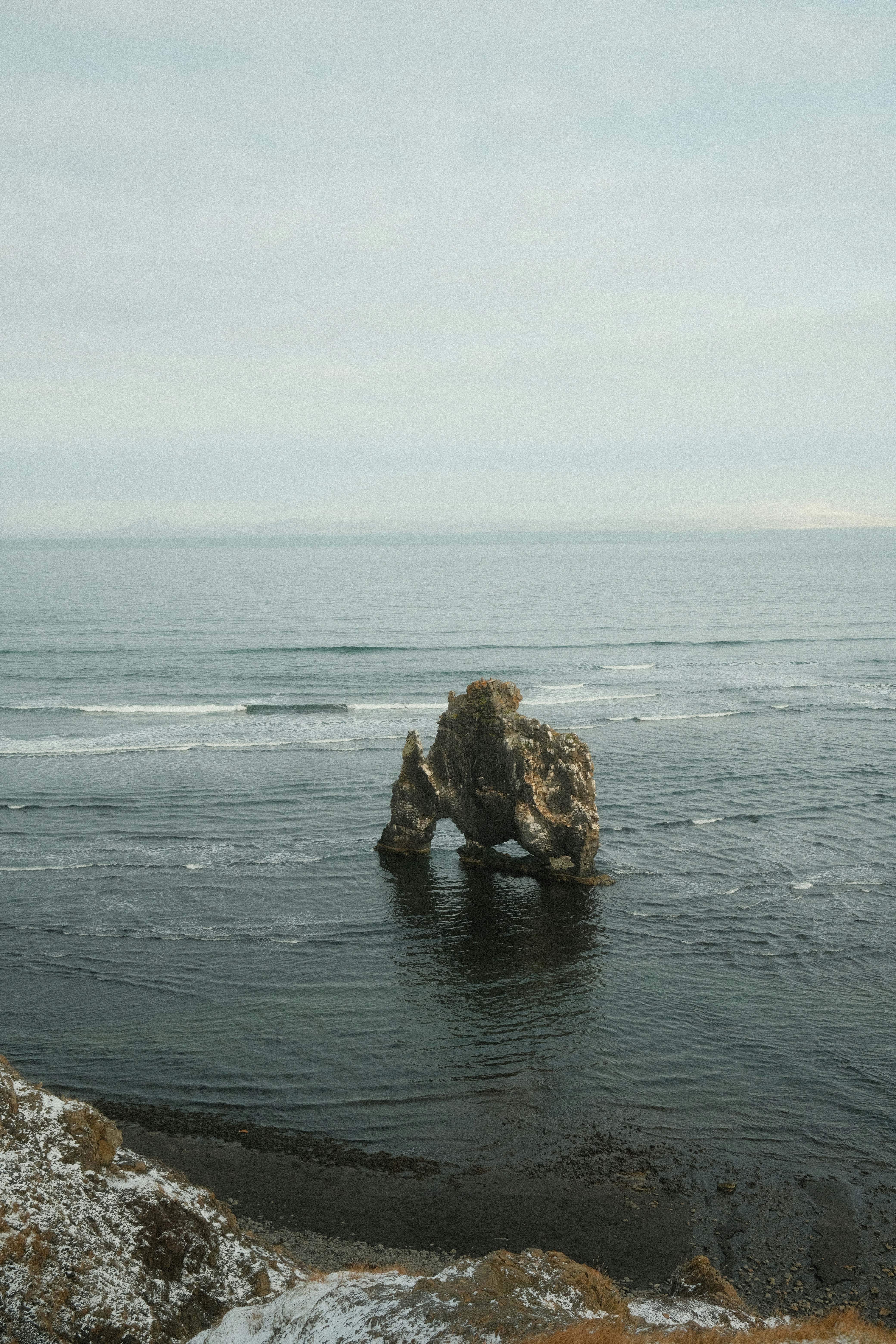 Sea Arch in Calm Horizon