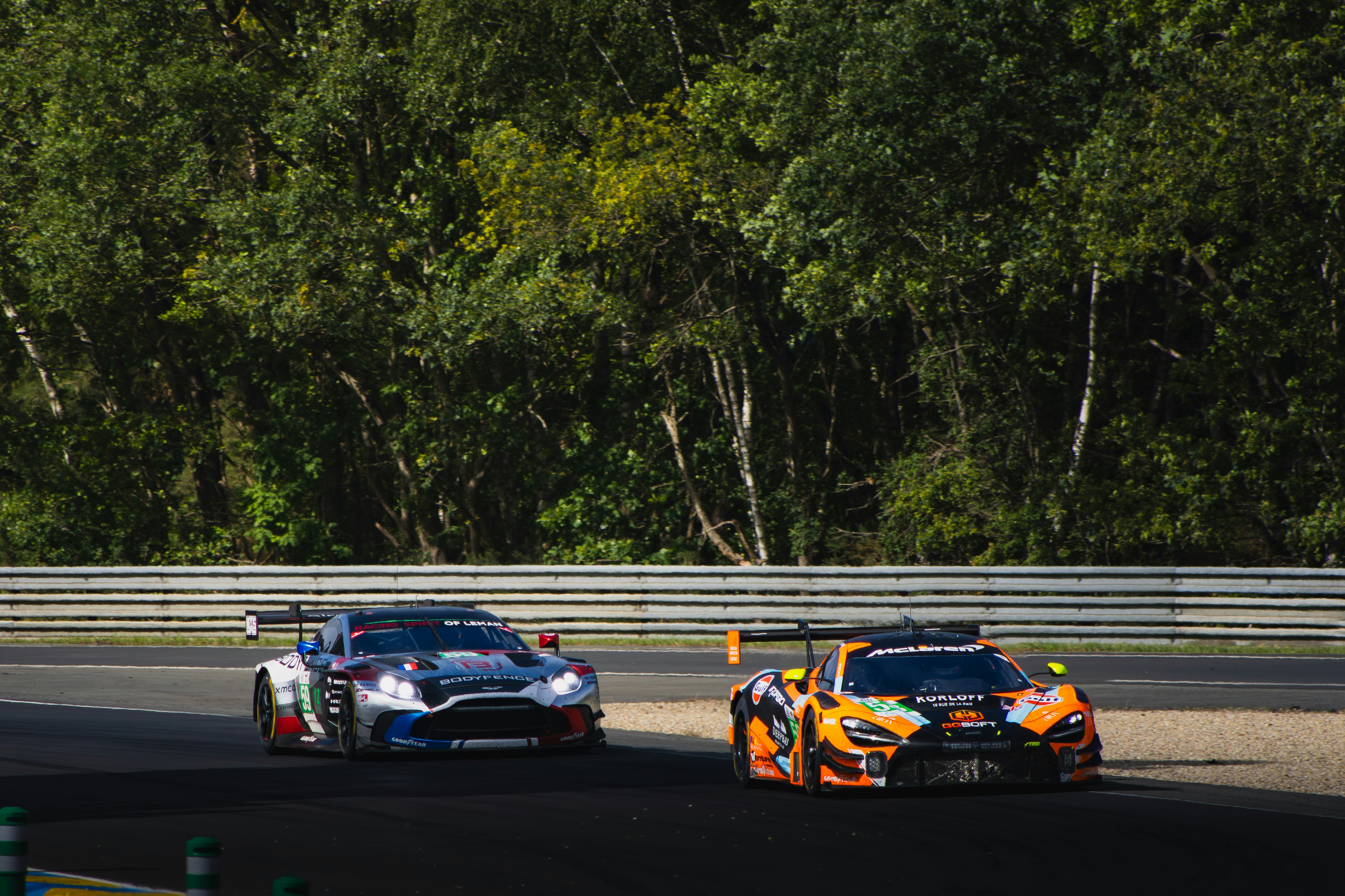 Chasing Dusk: Dual GT Cars Break the Bend