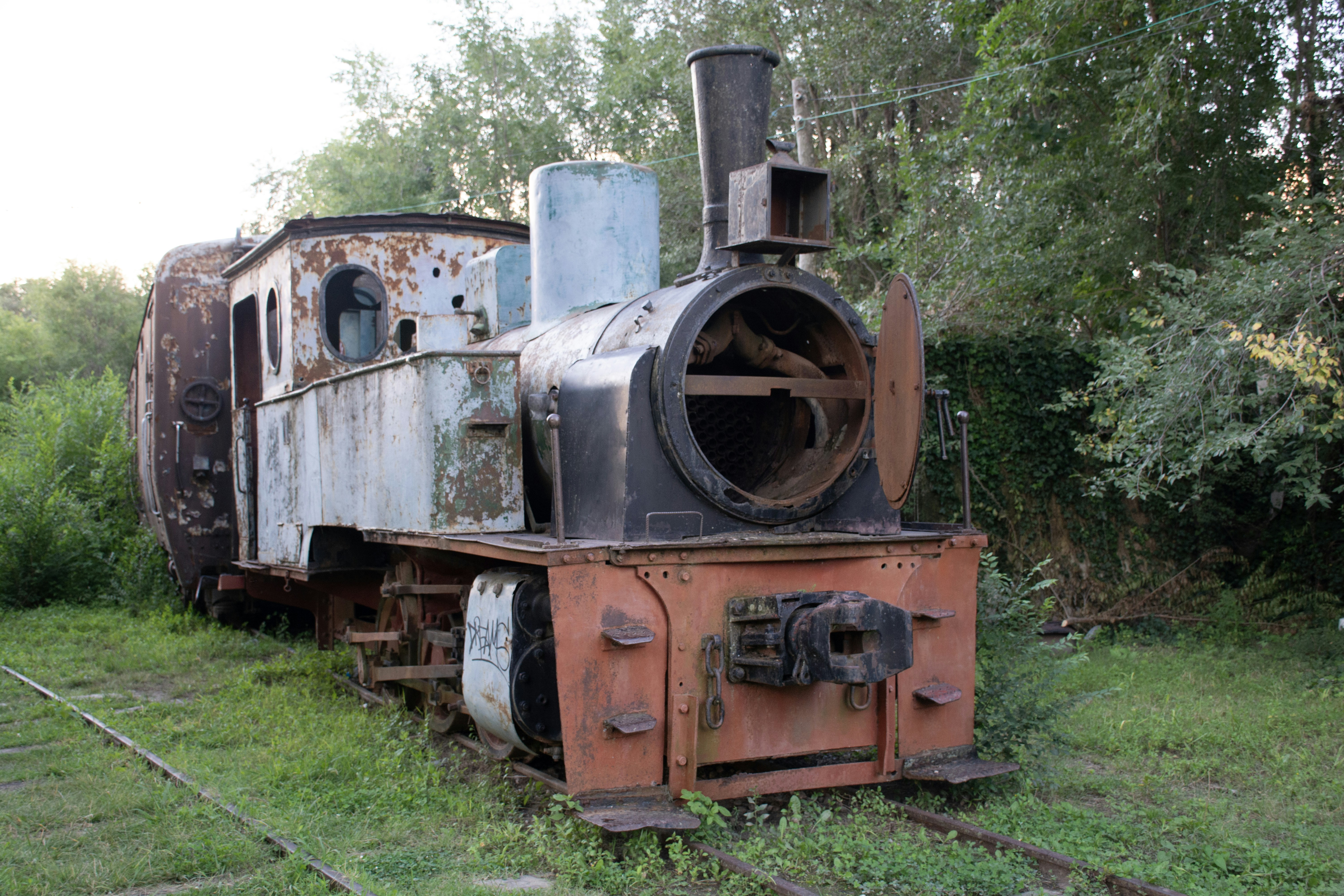 Rusting Behemoth on Forgotten Rails