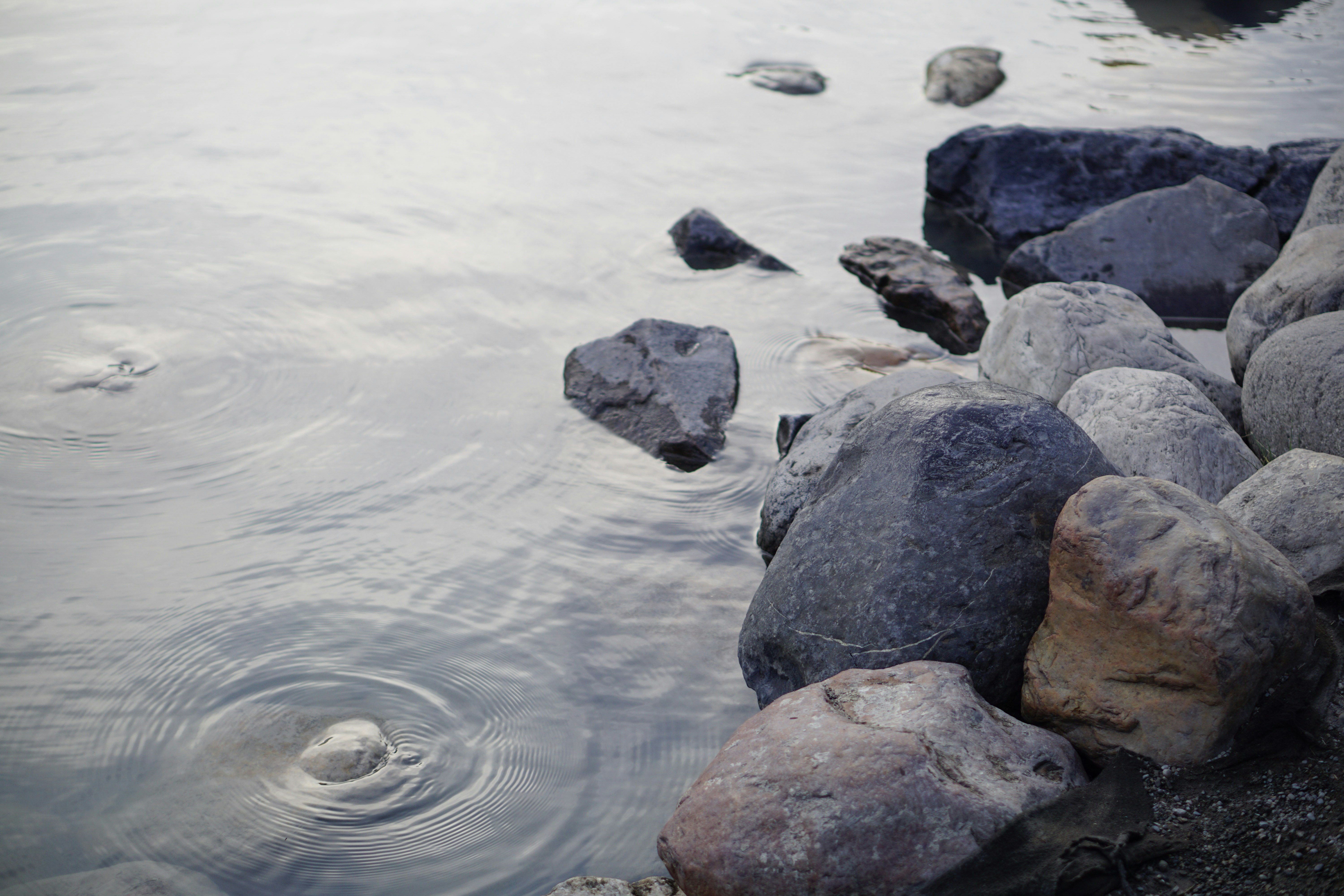 Rocks at the Quiet Edge