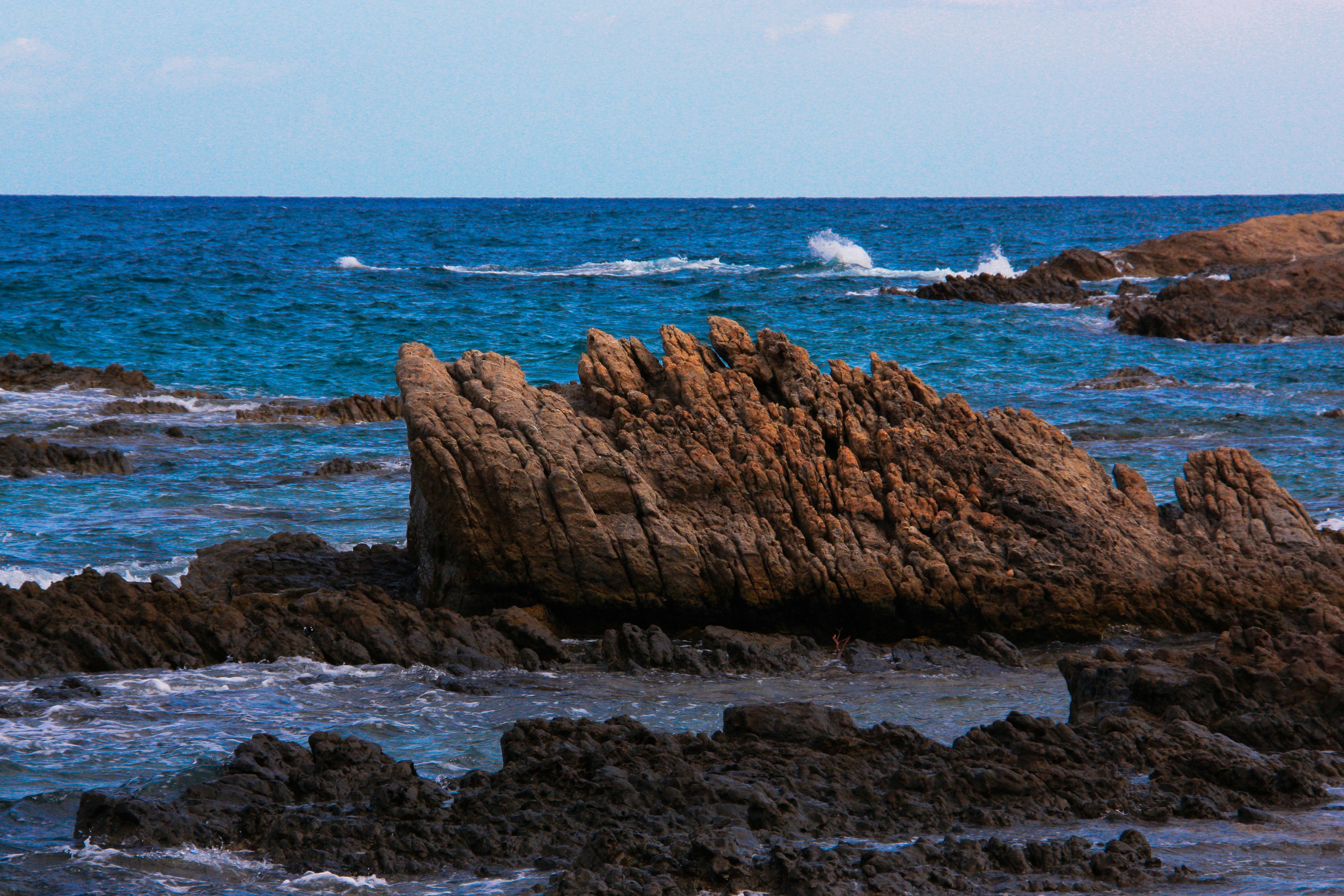 Rugged Promontory meeting the Atlantic hue