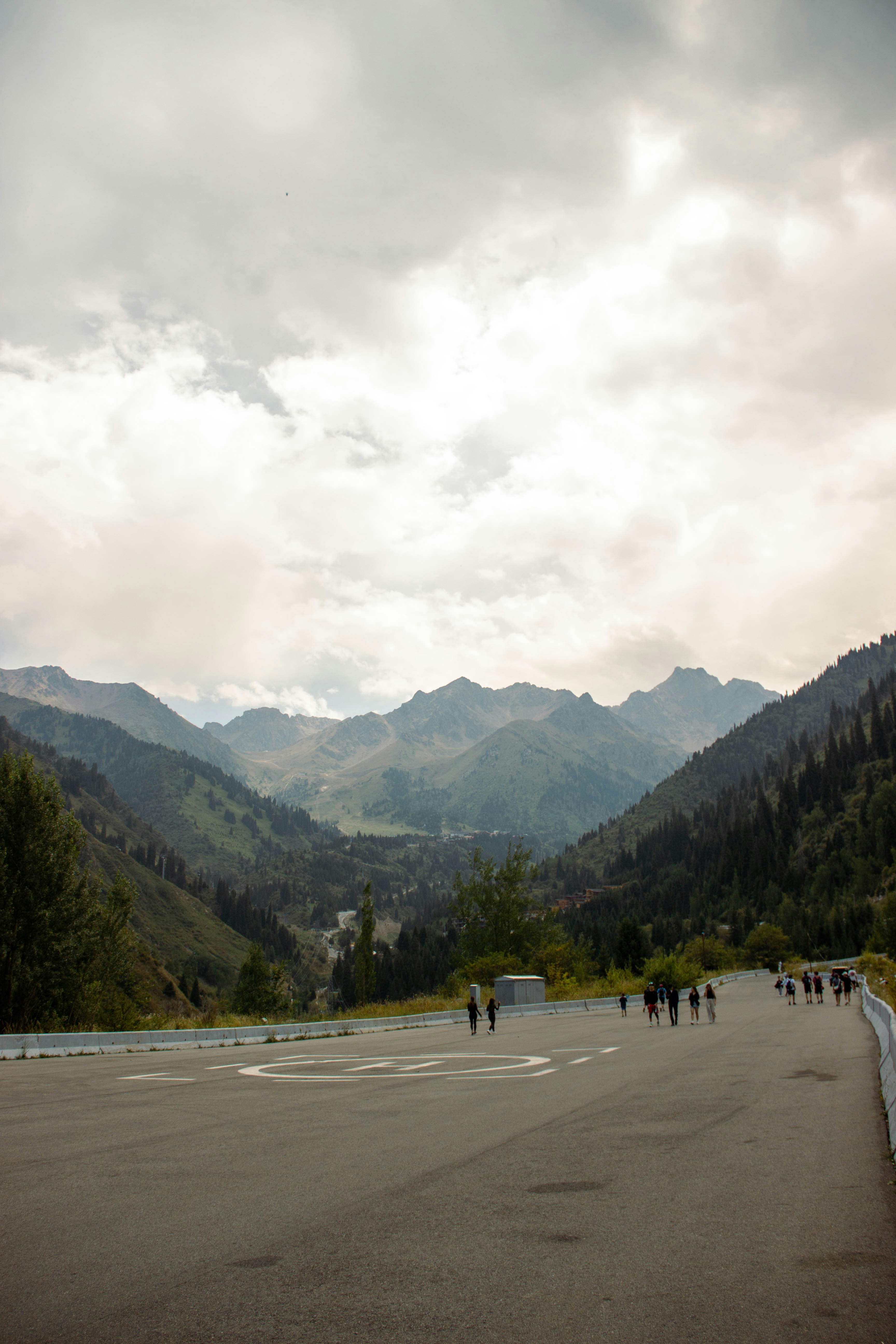 Highway Through the Valley: Riders on the Mountain Pass