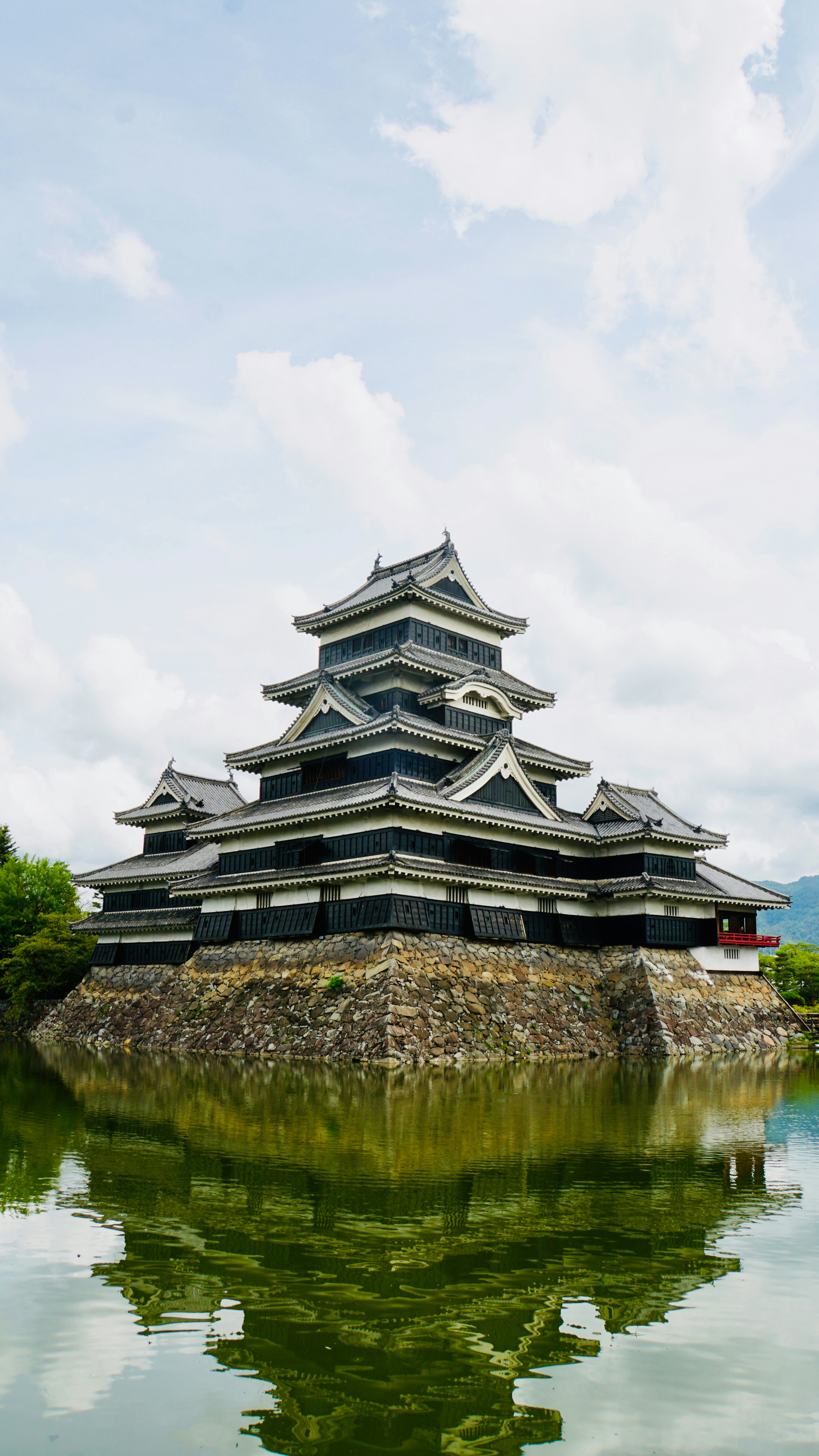 Castle on the Mirror: A Tranquil Sentinel Over Water