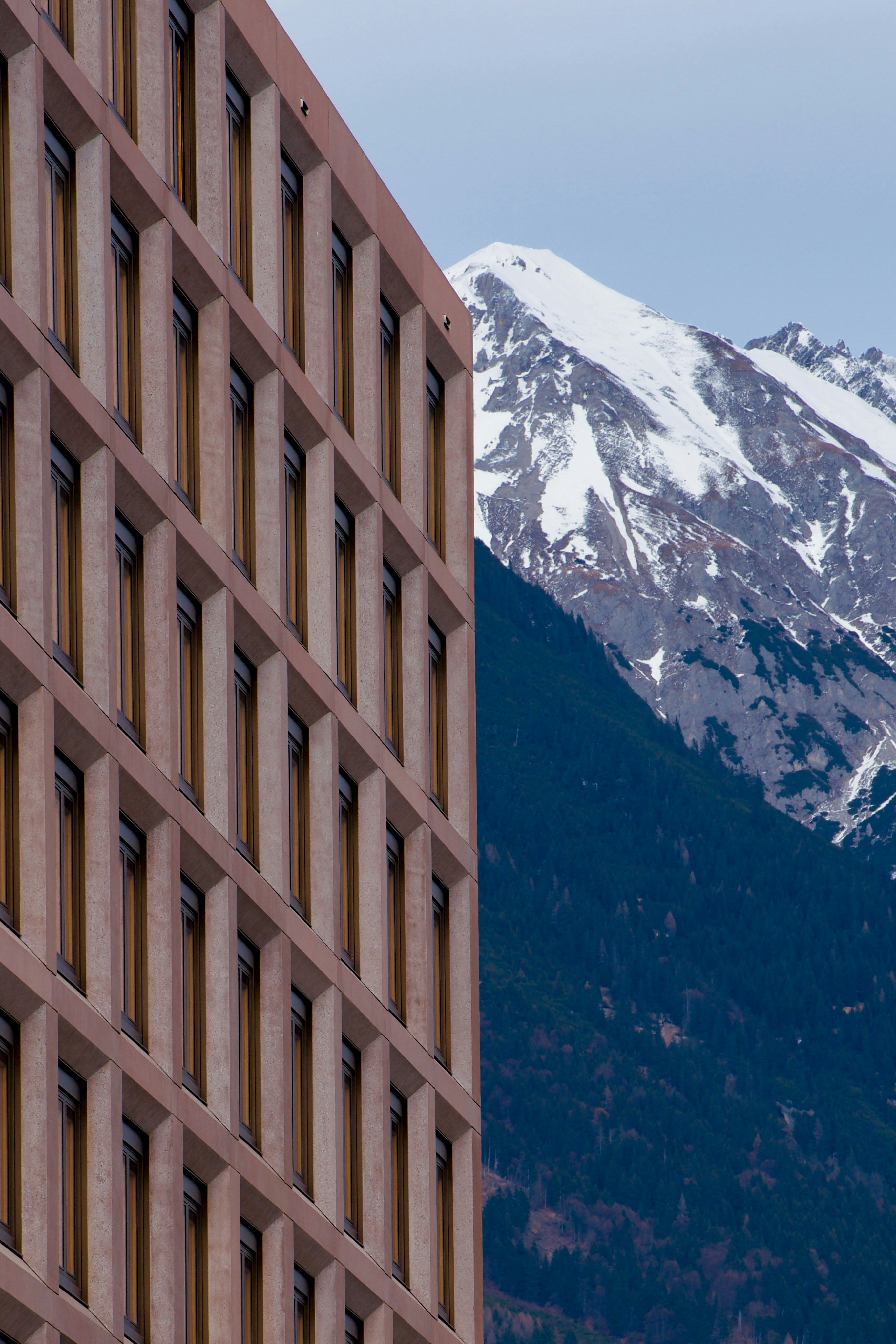 Urban Facade Meets Alpine Peak