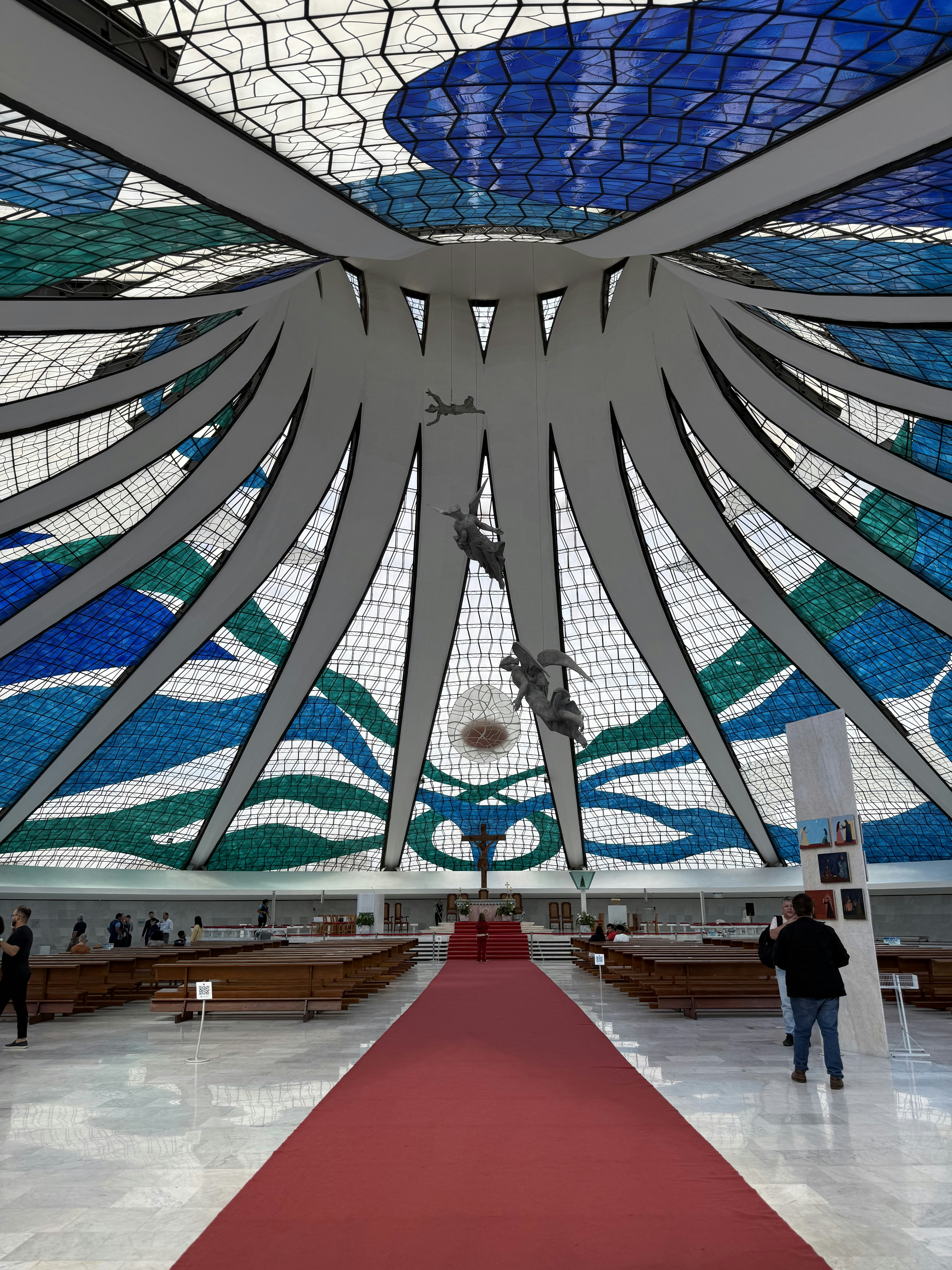 Center Archway Beneath a Painted Dome
