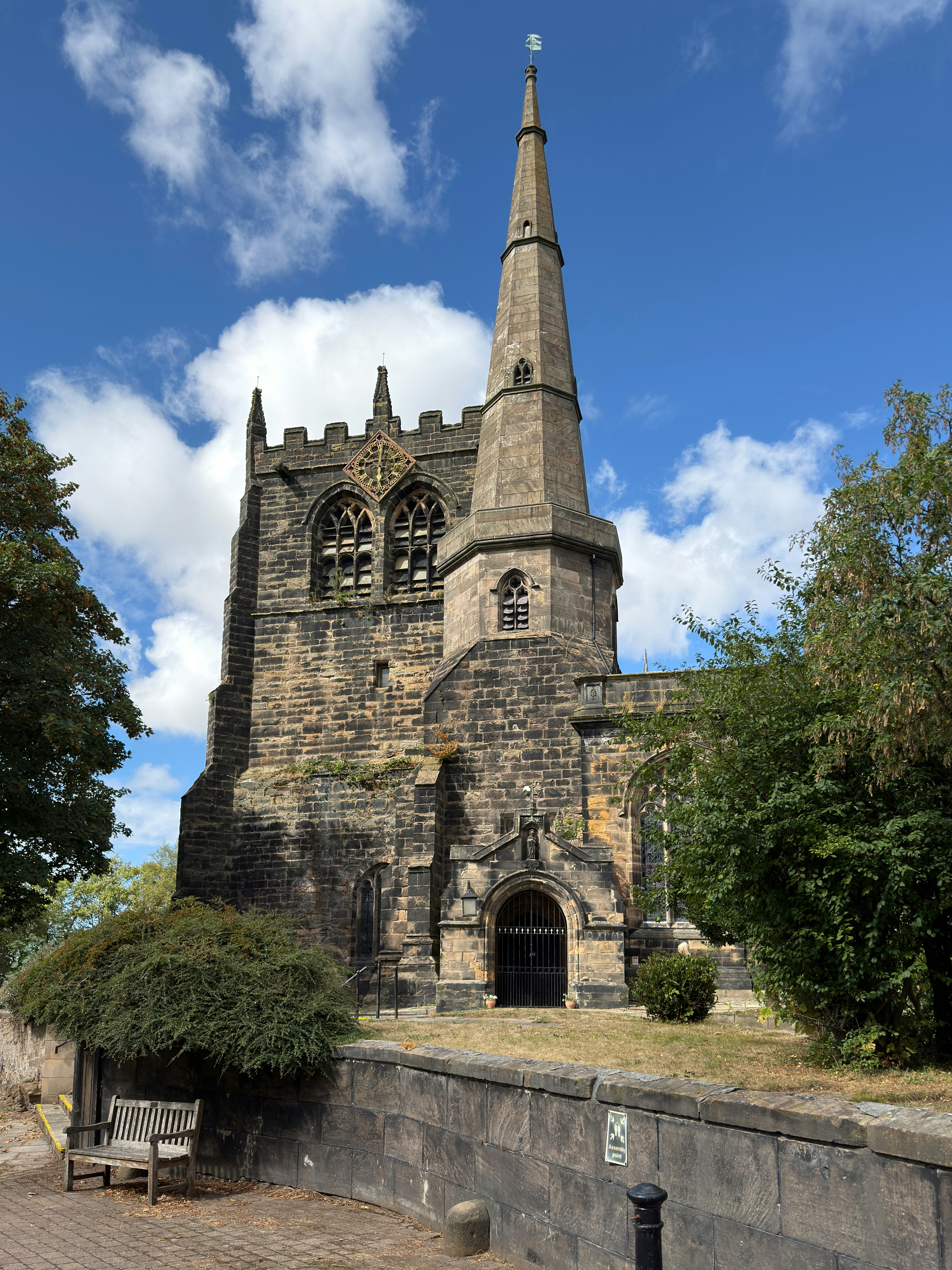 Stone Spire Overlook: A Historic Chapel Reaching Toward the Sky