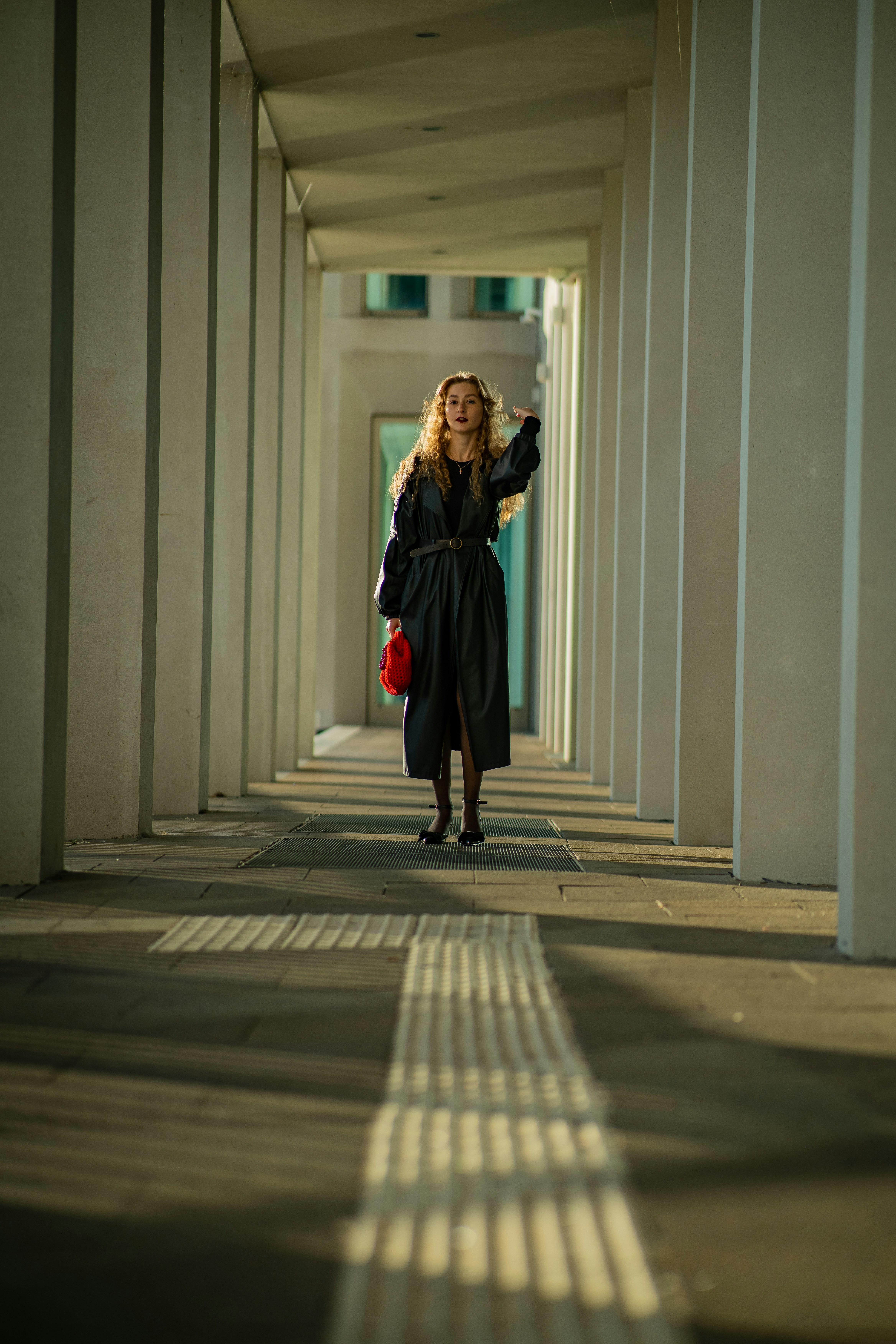 Midday in the Corridor: A Portrait in Quiet Light