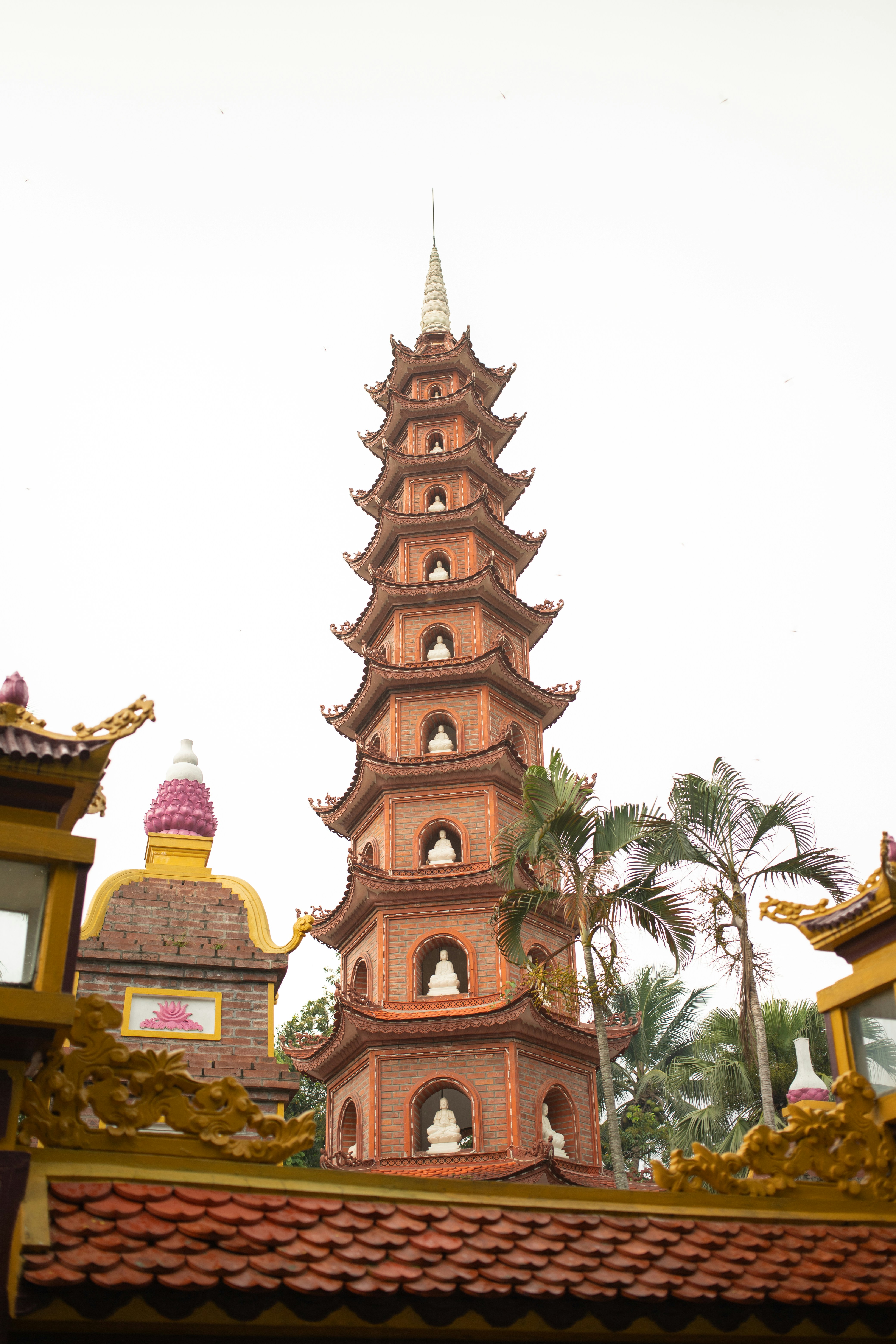 Stone Pagoda Reaches for the Sky: A Quiet Temple Moment
