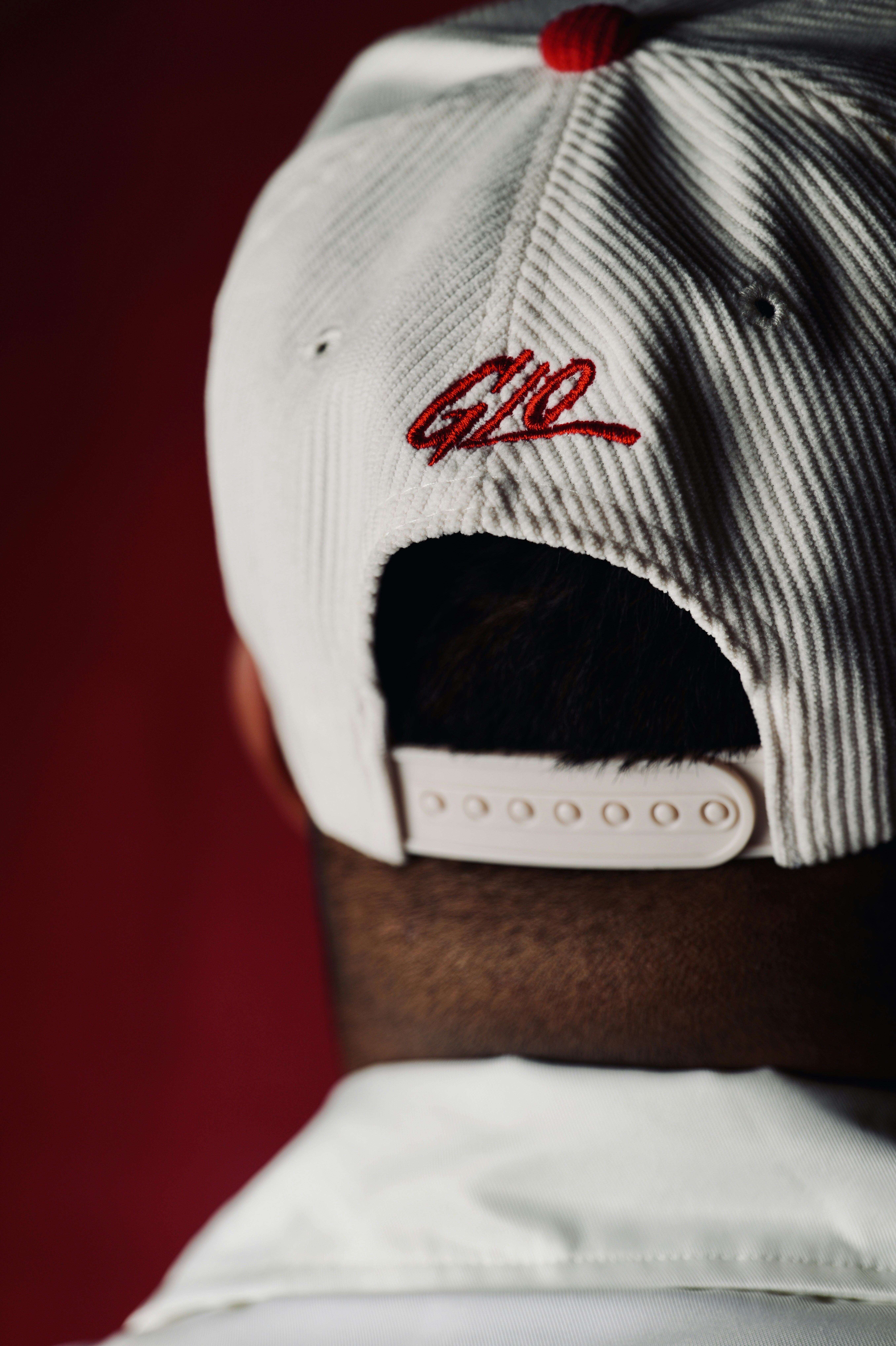 Back of the Cap: Embroidered 