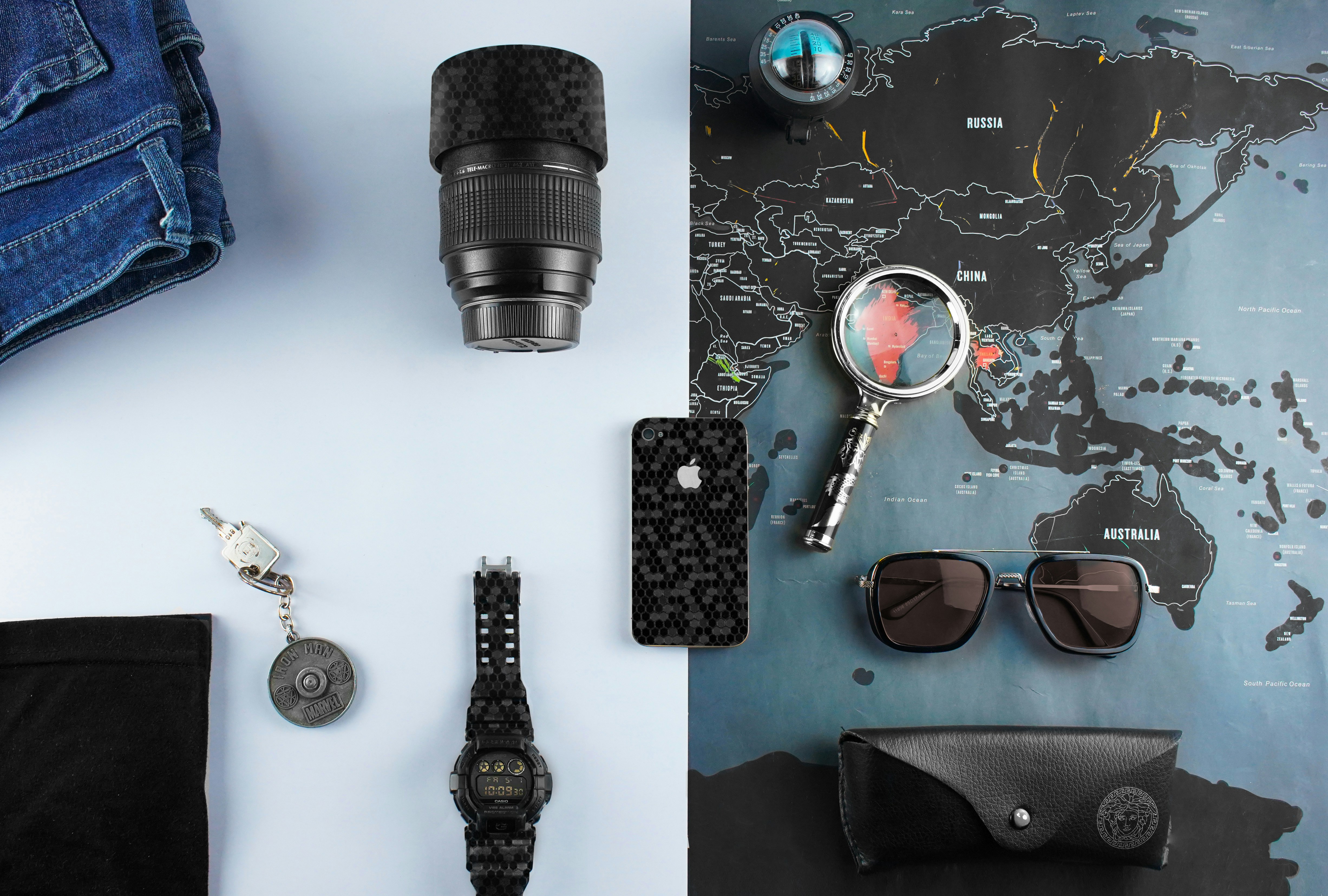 Gearscape: A Flat Lay of Travel and Photography Essentials