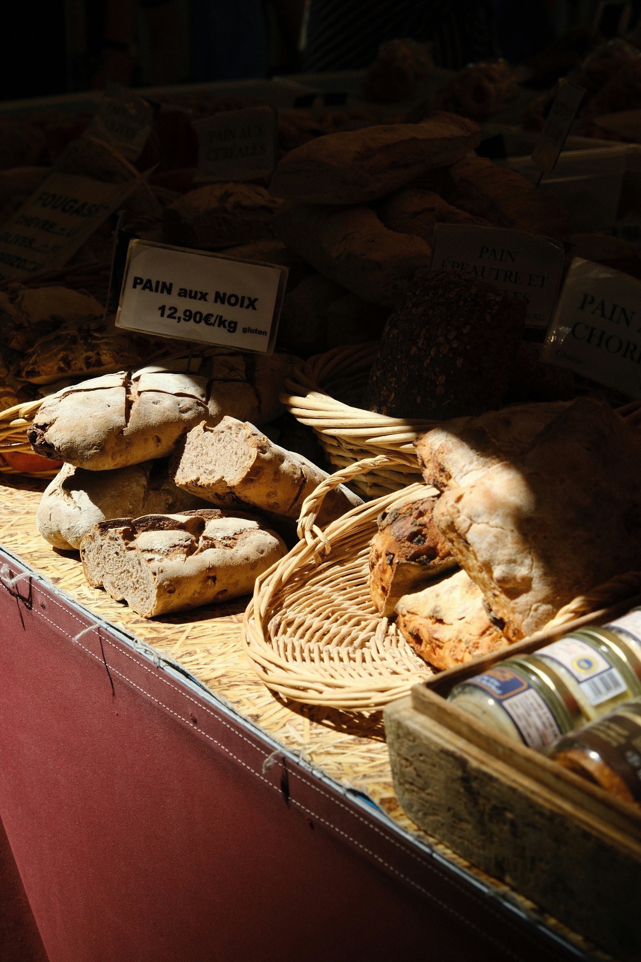 Crust and Craft: A Basket of Bakery Bounty in Warm Spotlight