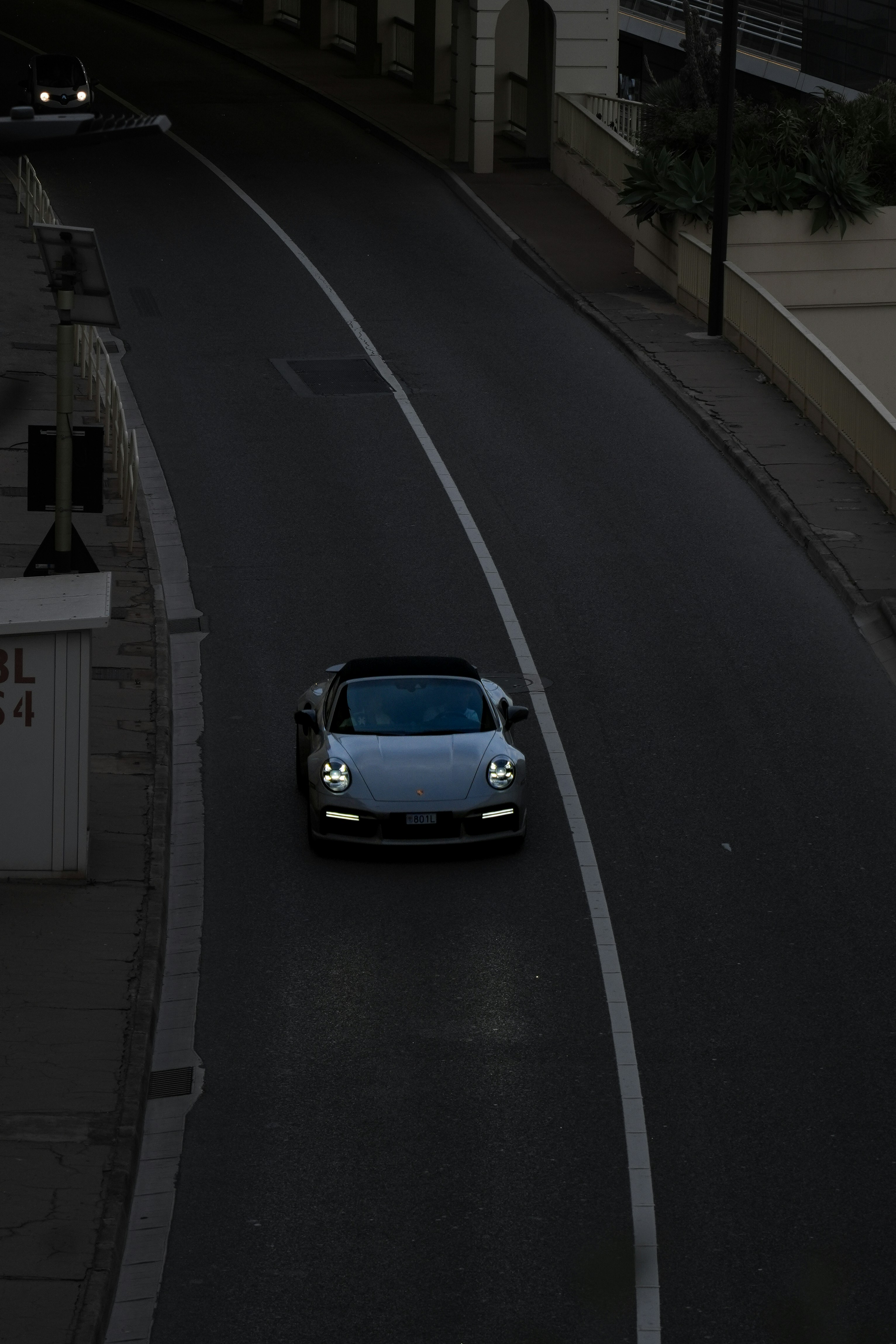 Midnight Pursuit on a Quiet Riverside Road