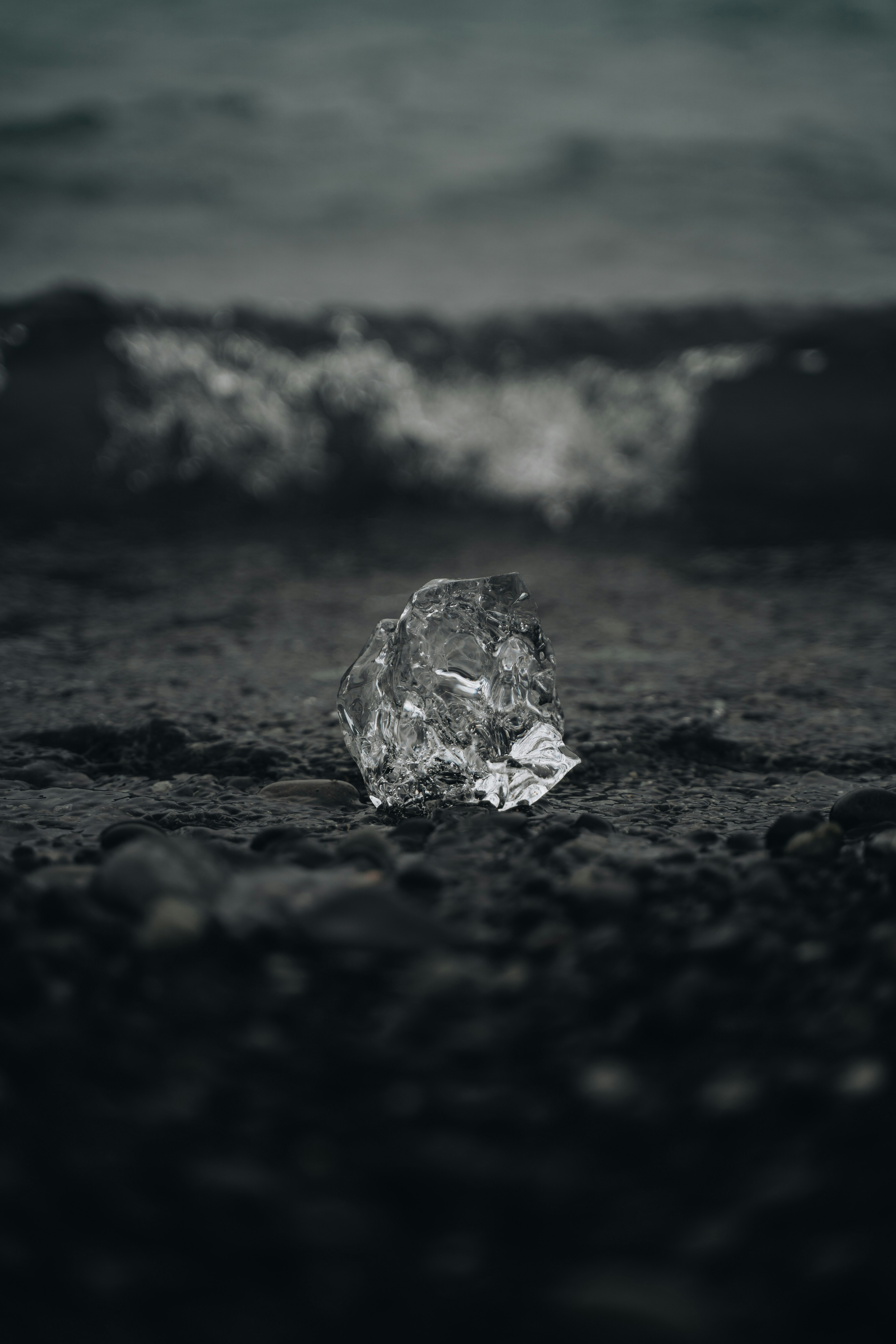 Ice Gem on a Grim Shore