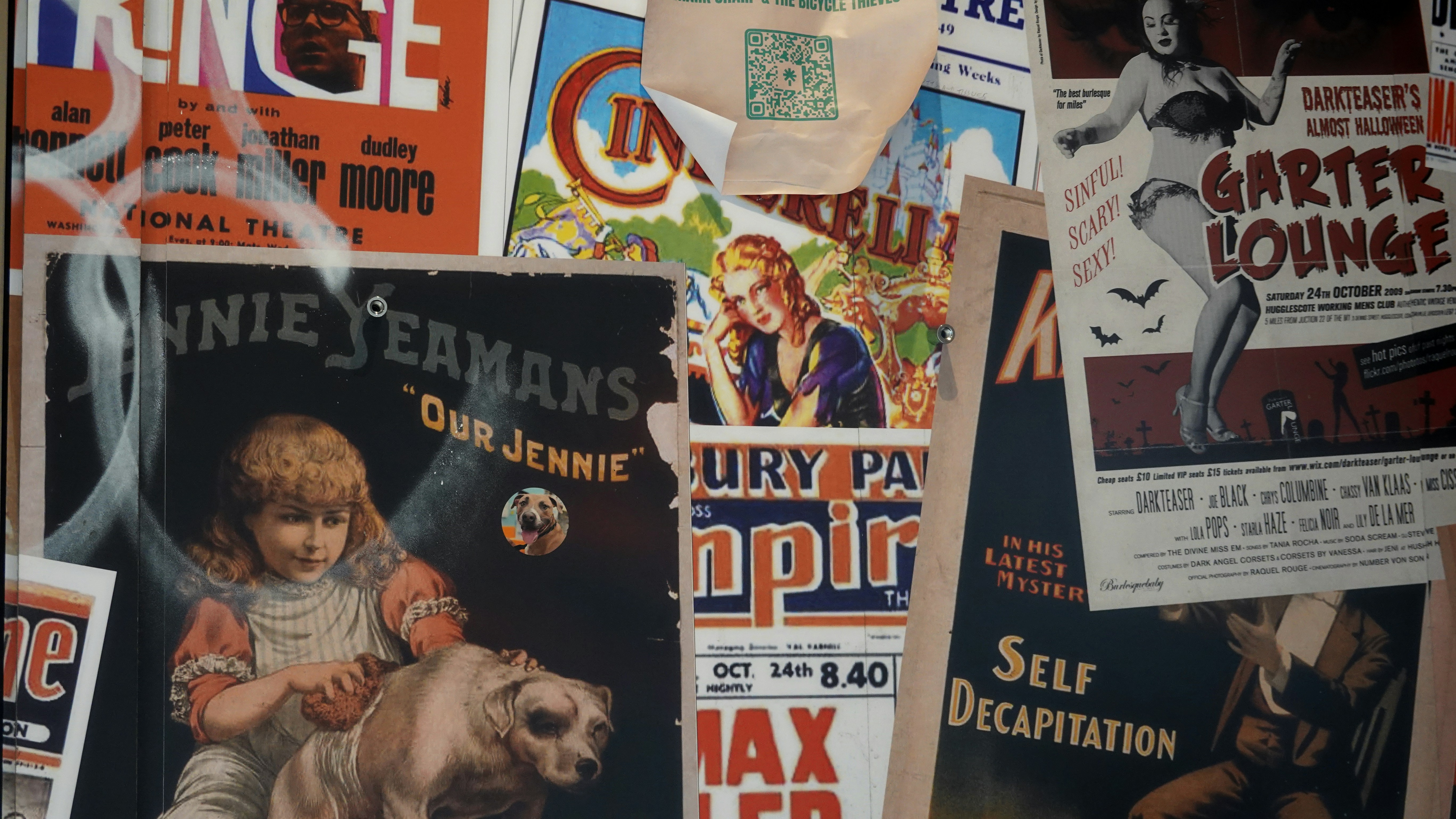 Pocket Planetarium: A Collage of Vintage Posters and Ephemera
