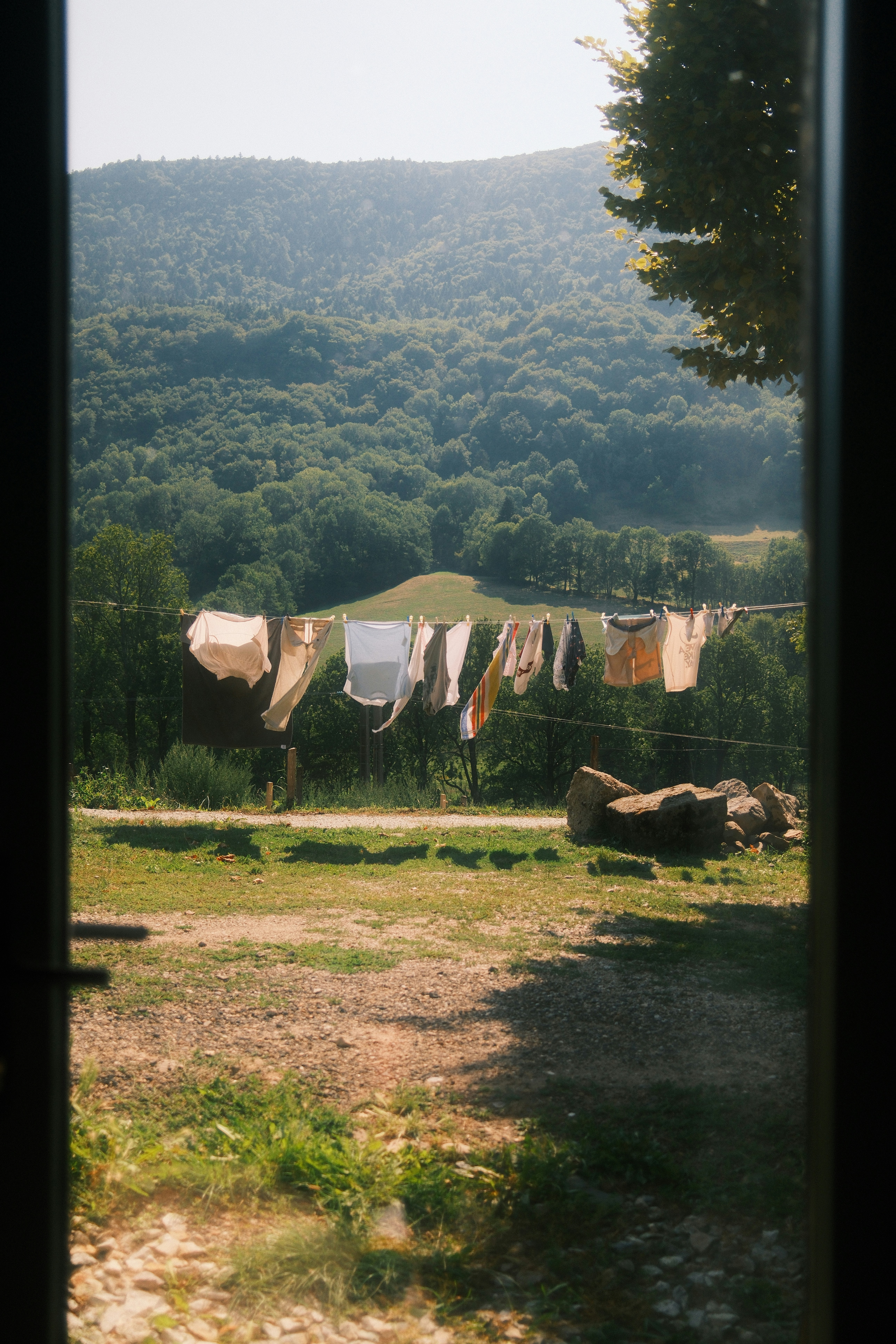 Laundry Line at Distant Valley