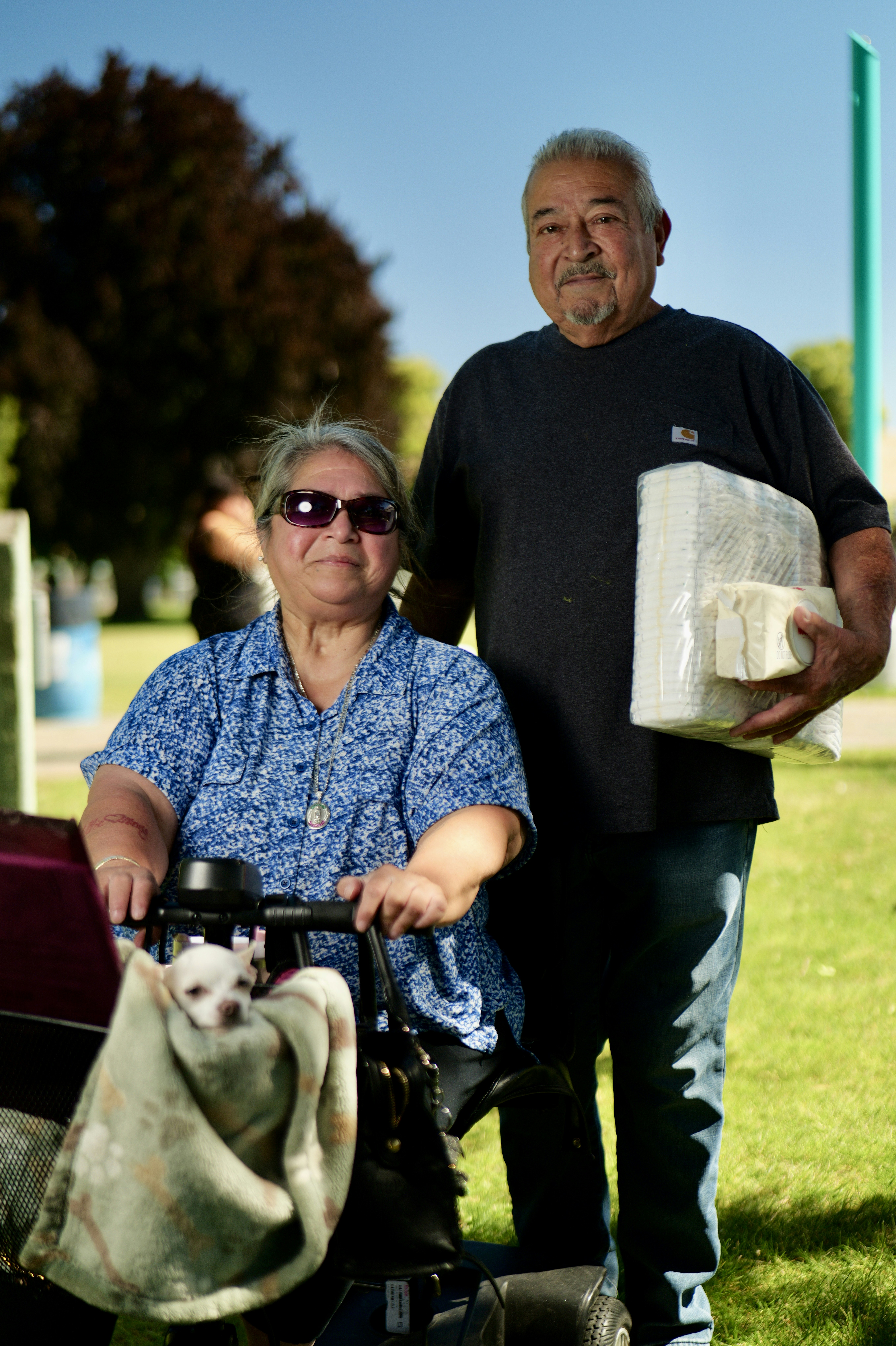 Together in the Park: A Generous Moment of Support