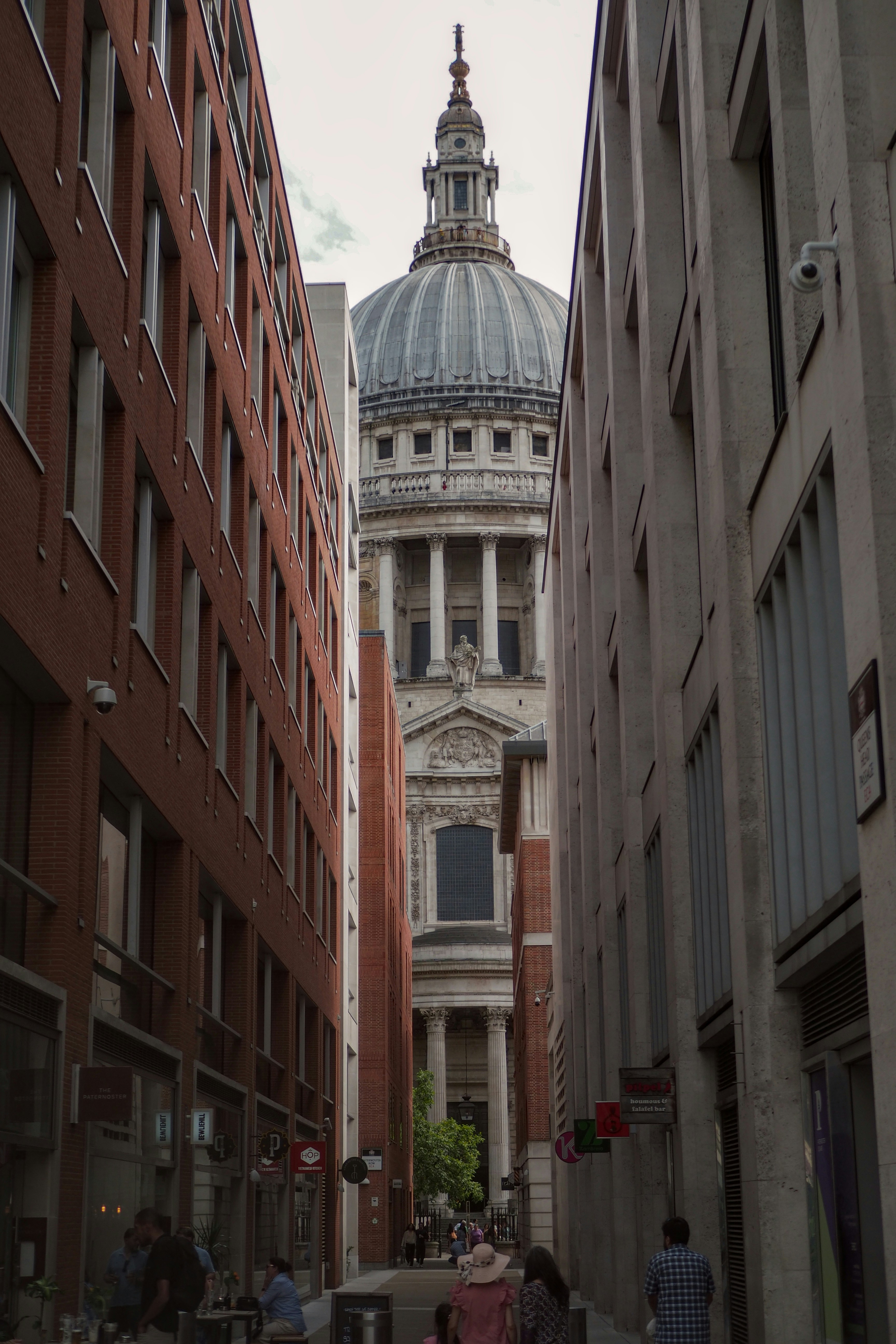 Streetscale Entrance to the Dome