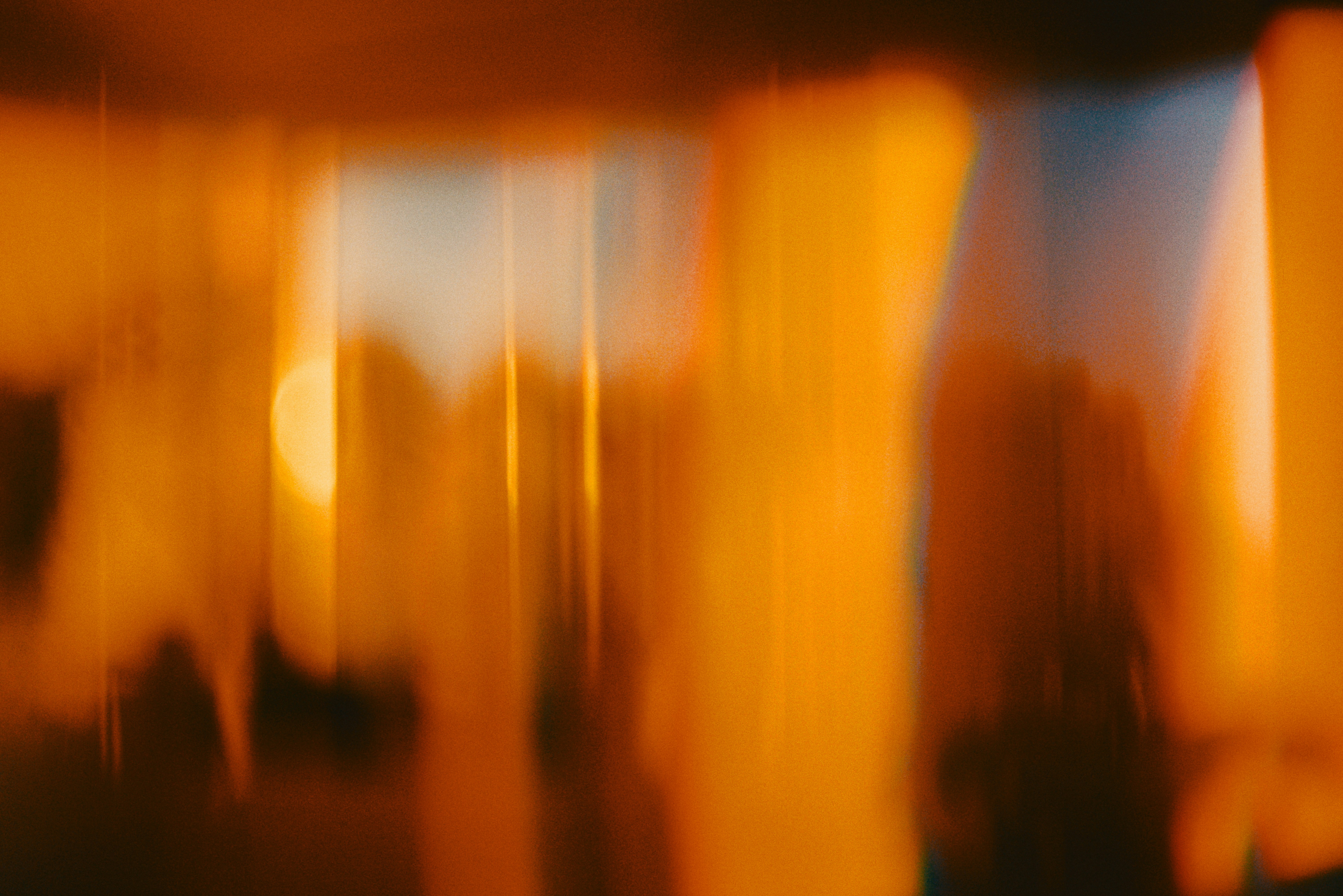 Amber Echoes: Blur of Windowed Light