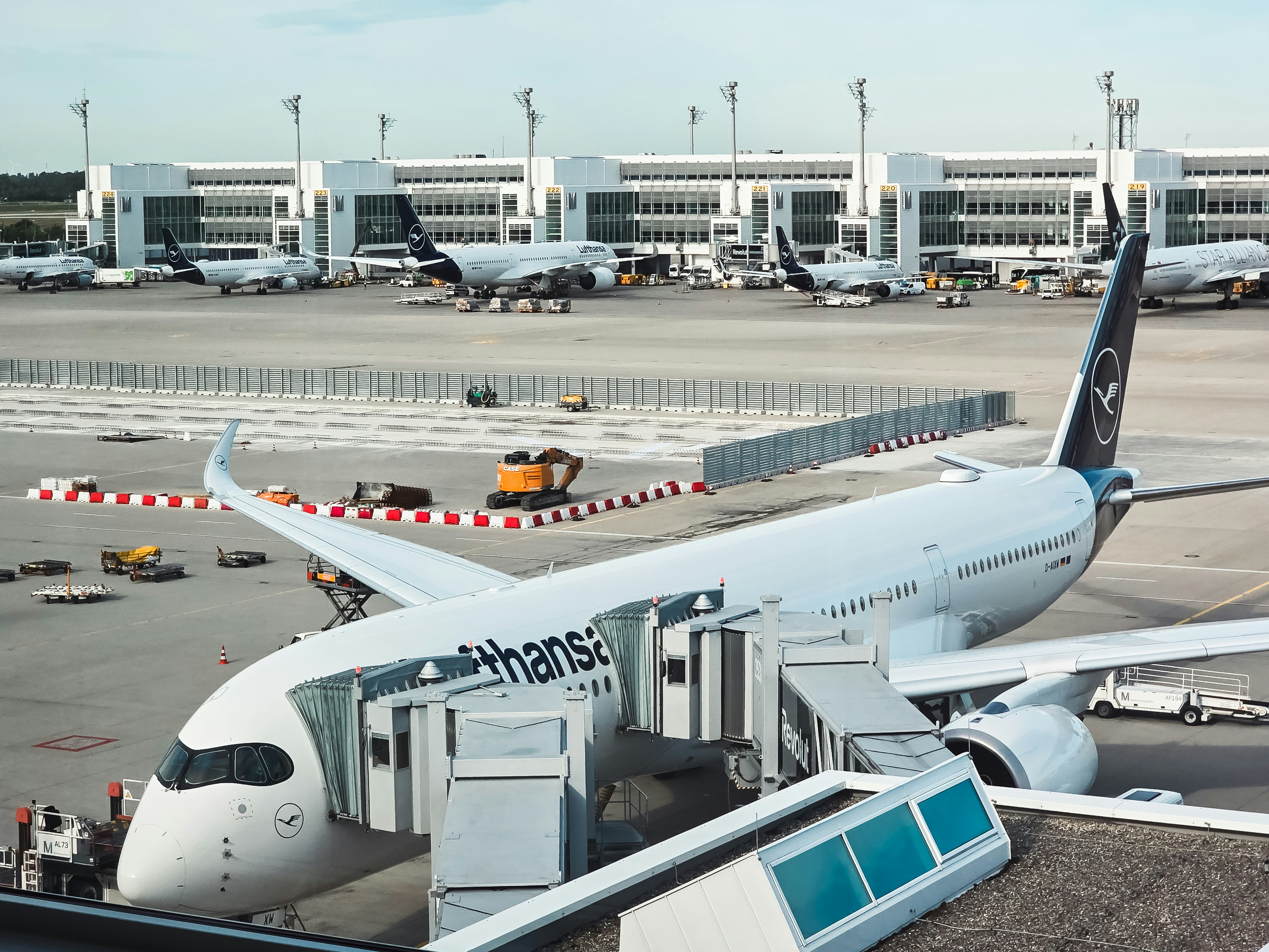 Jet Bridges and Giants: A Glistening Gate to the Terminal