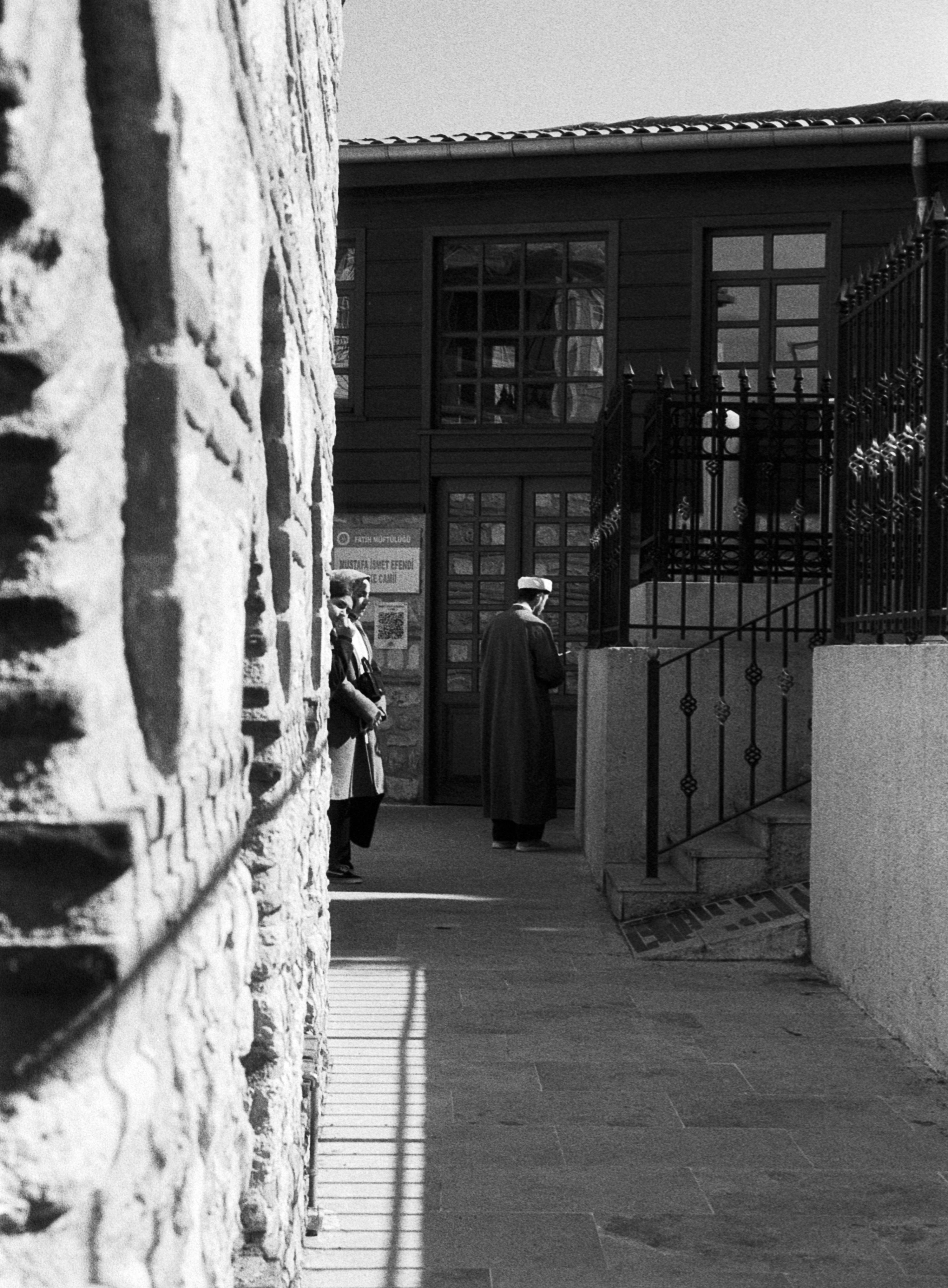 Silent Passage Through the Stone Corridor