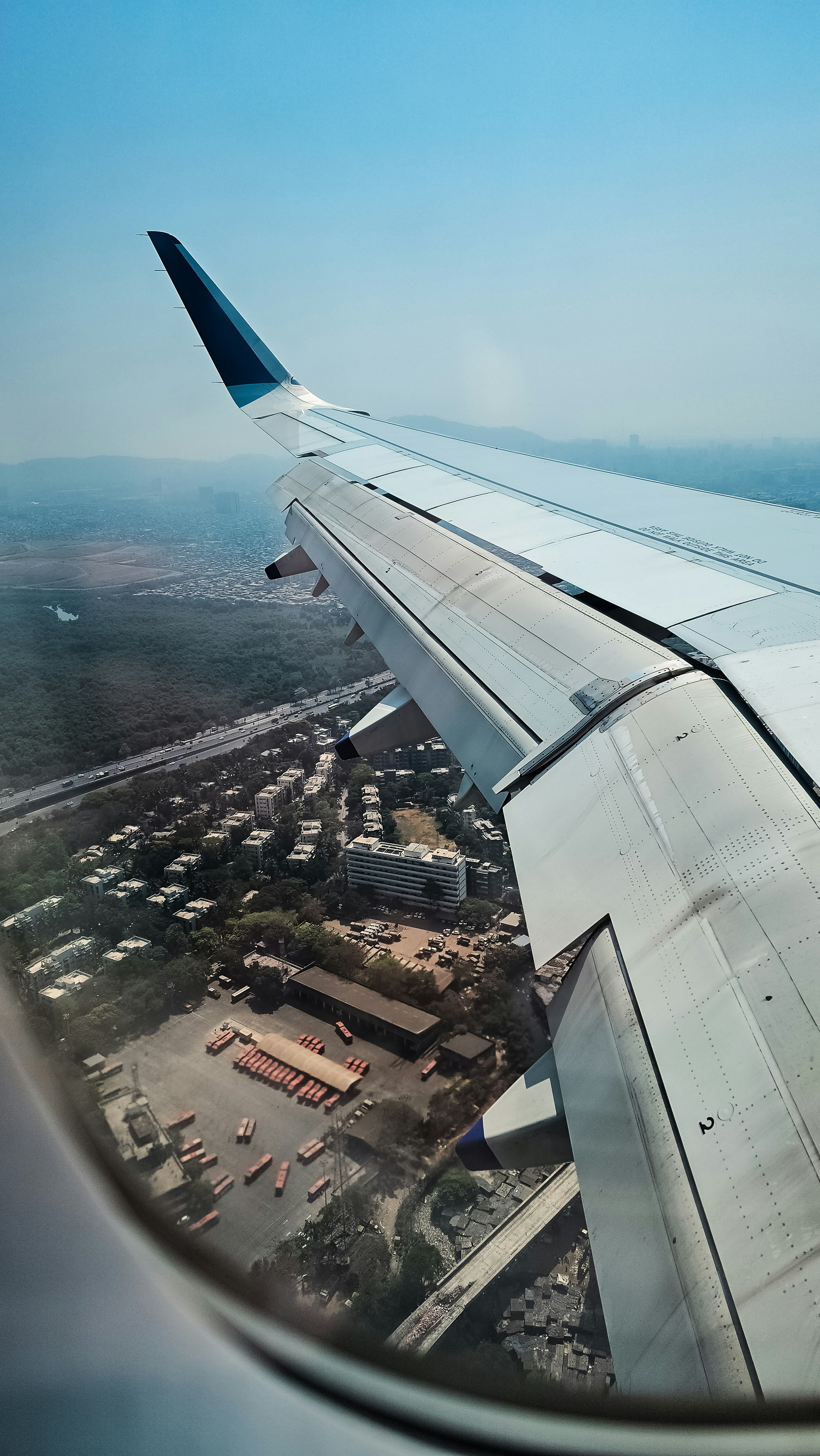Wing Beyond the City: A Flight Over Urban Tapestry