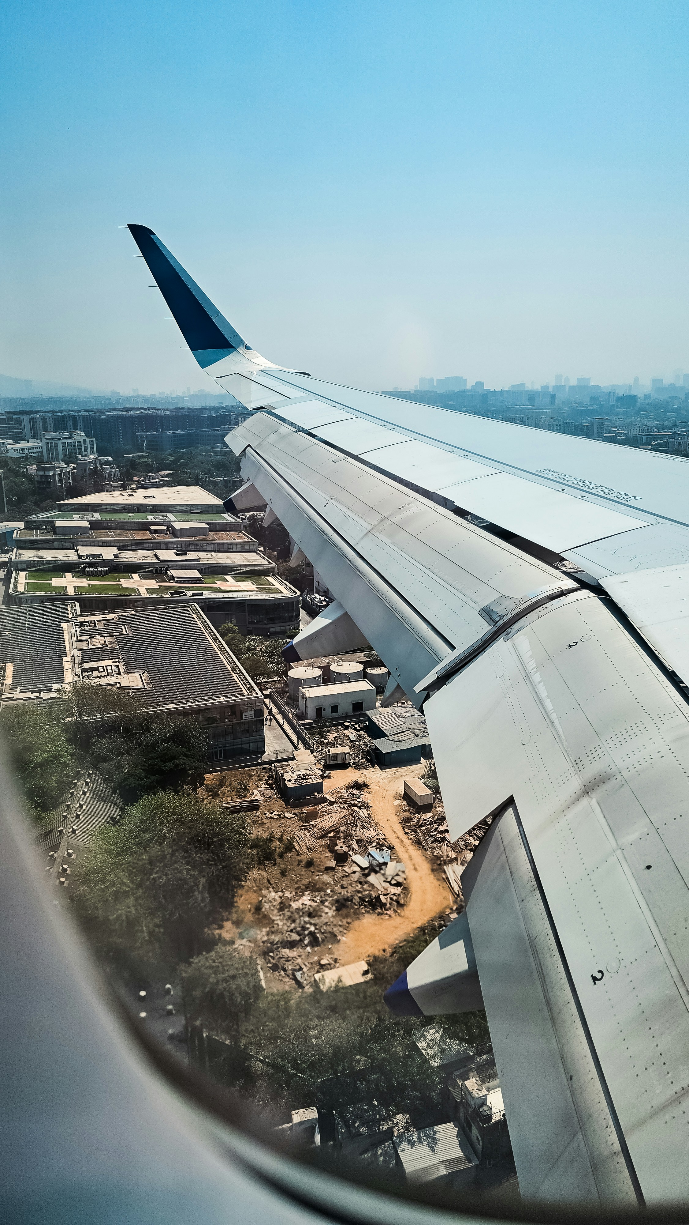 Wingline Over a City: A Window into Flight