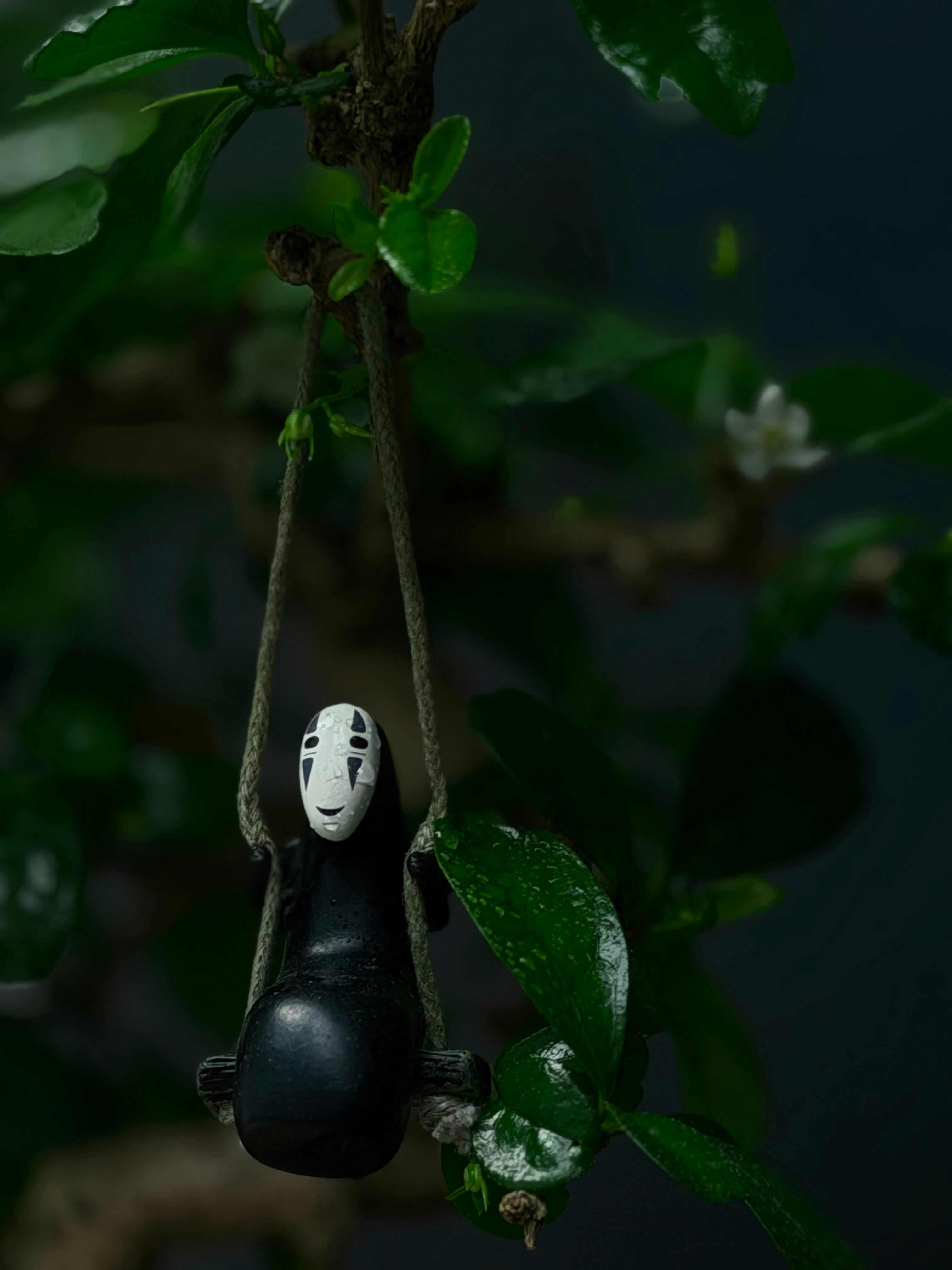 String Swinger: The Silent Figure on a Tiny Playground