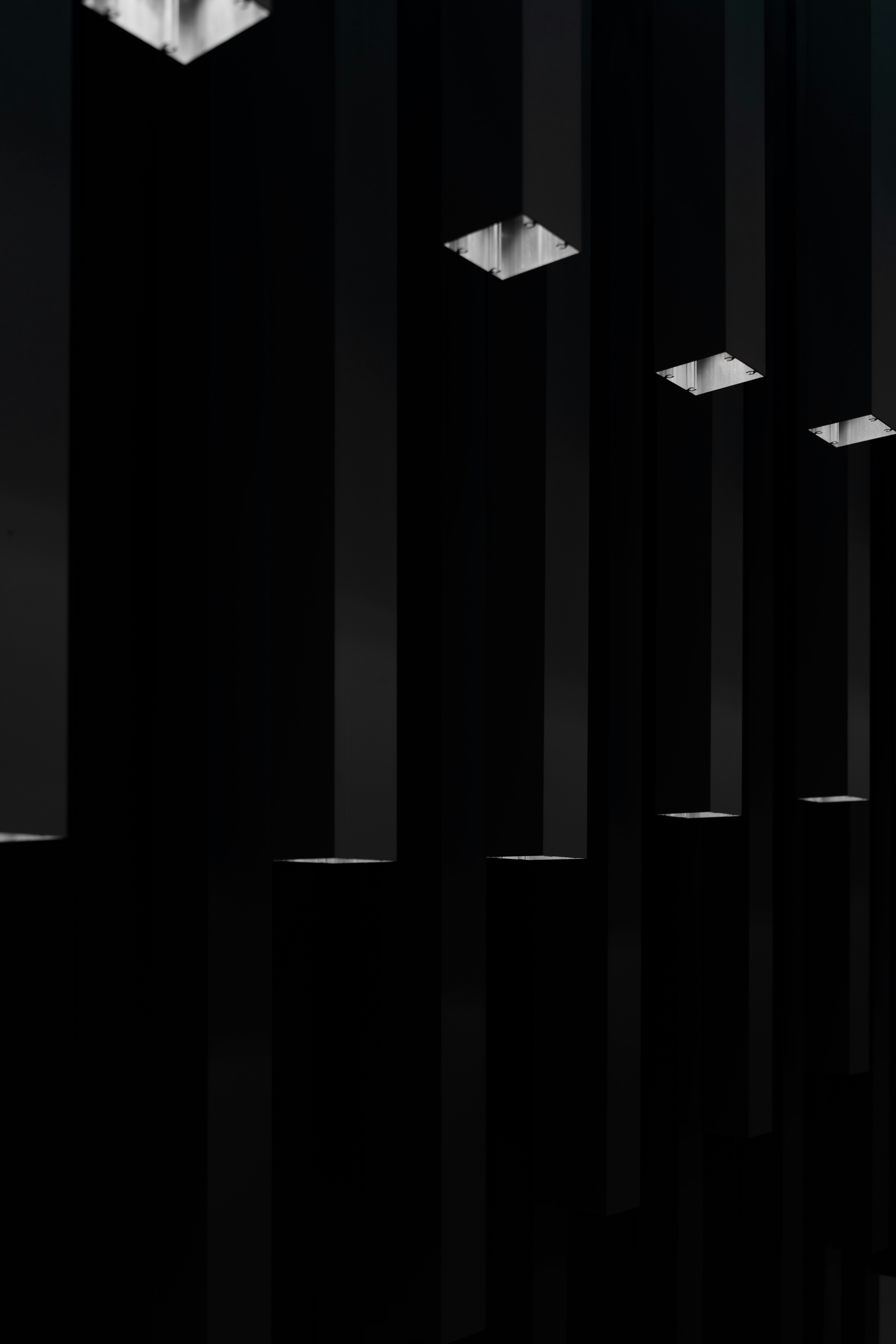 Monochrome Shadows: Vertical Slabs in Deep Filtration