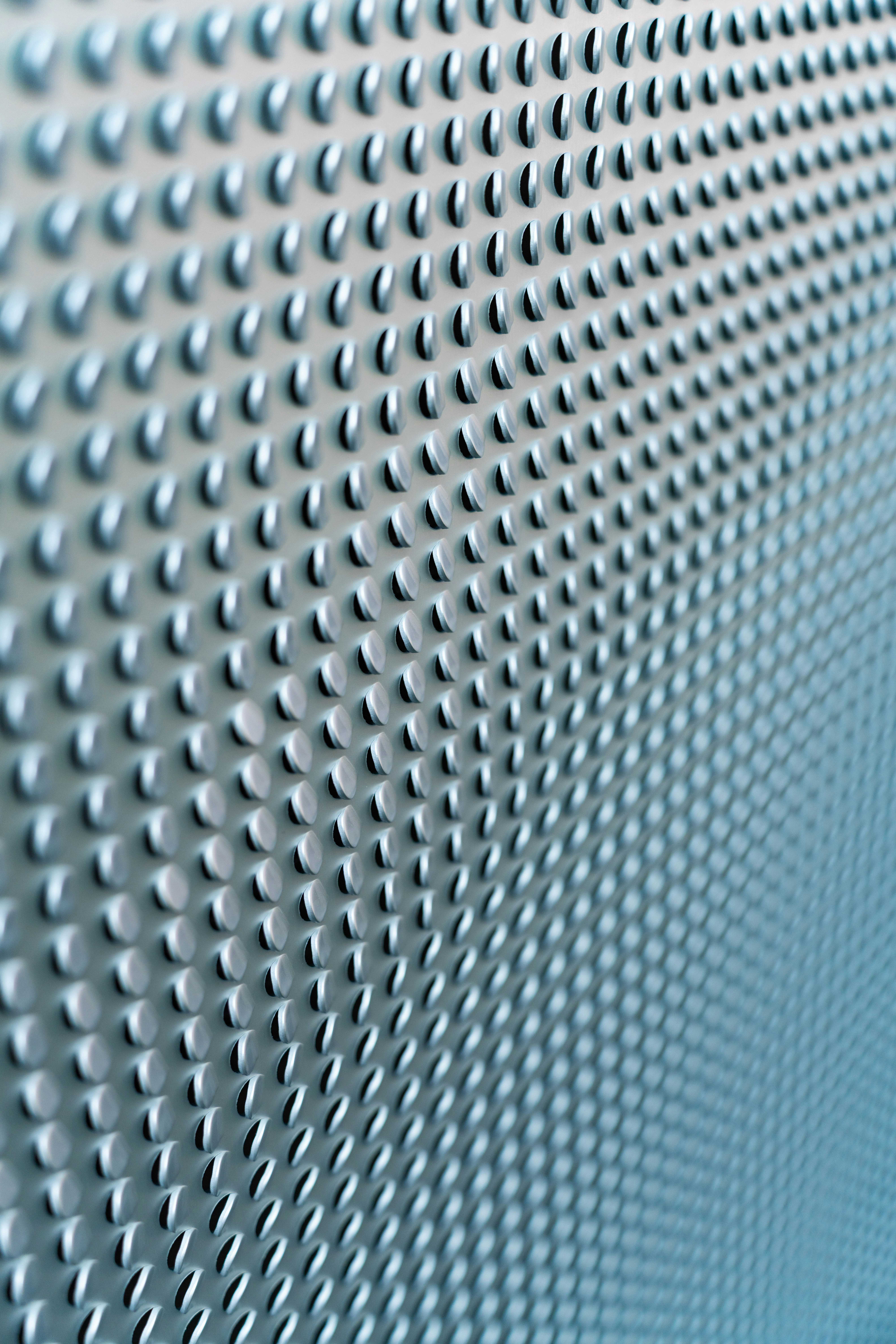 Industrial Gradient: A Distant Field of Repeating Dots