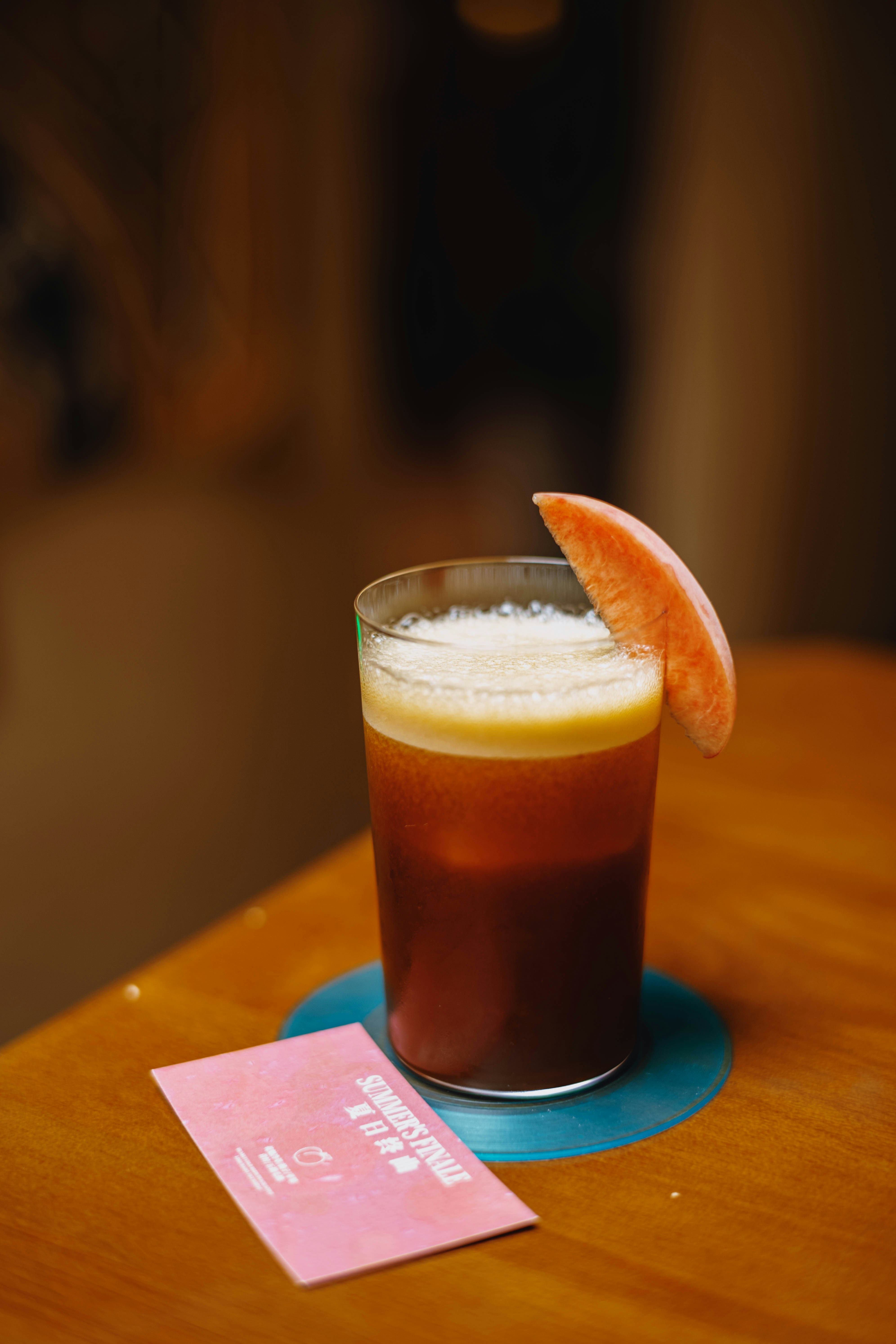 Citrus Mist on a Whiskey Fizz
