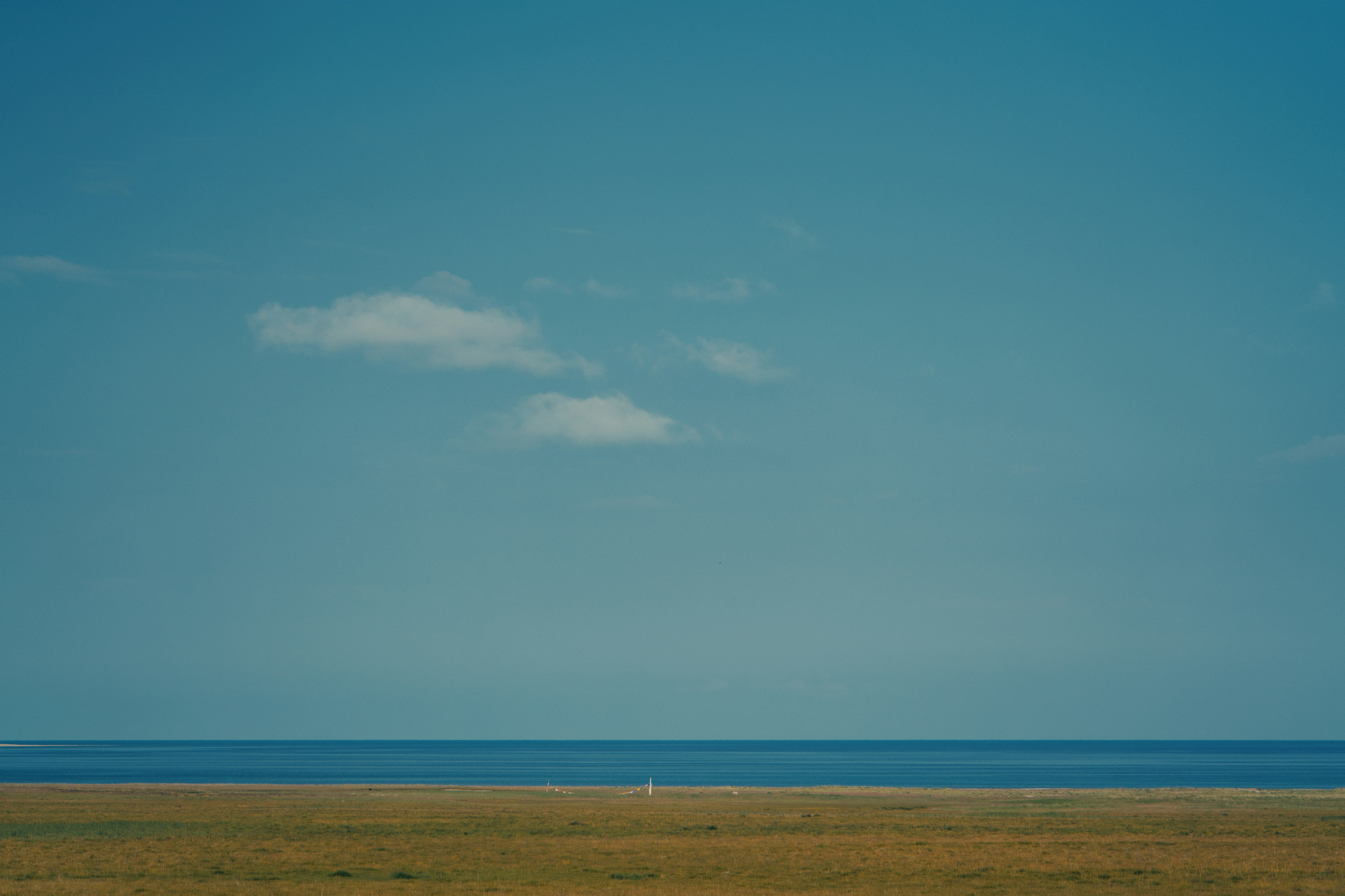 Horizon Line at Quiet Shore