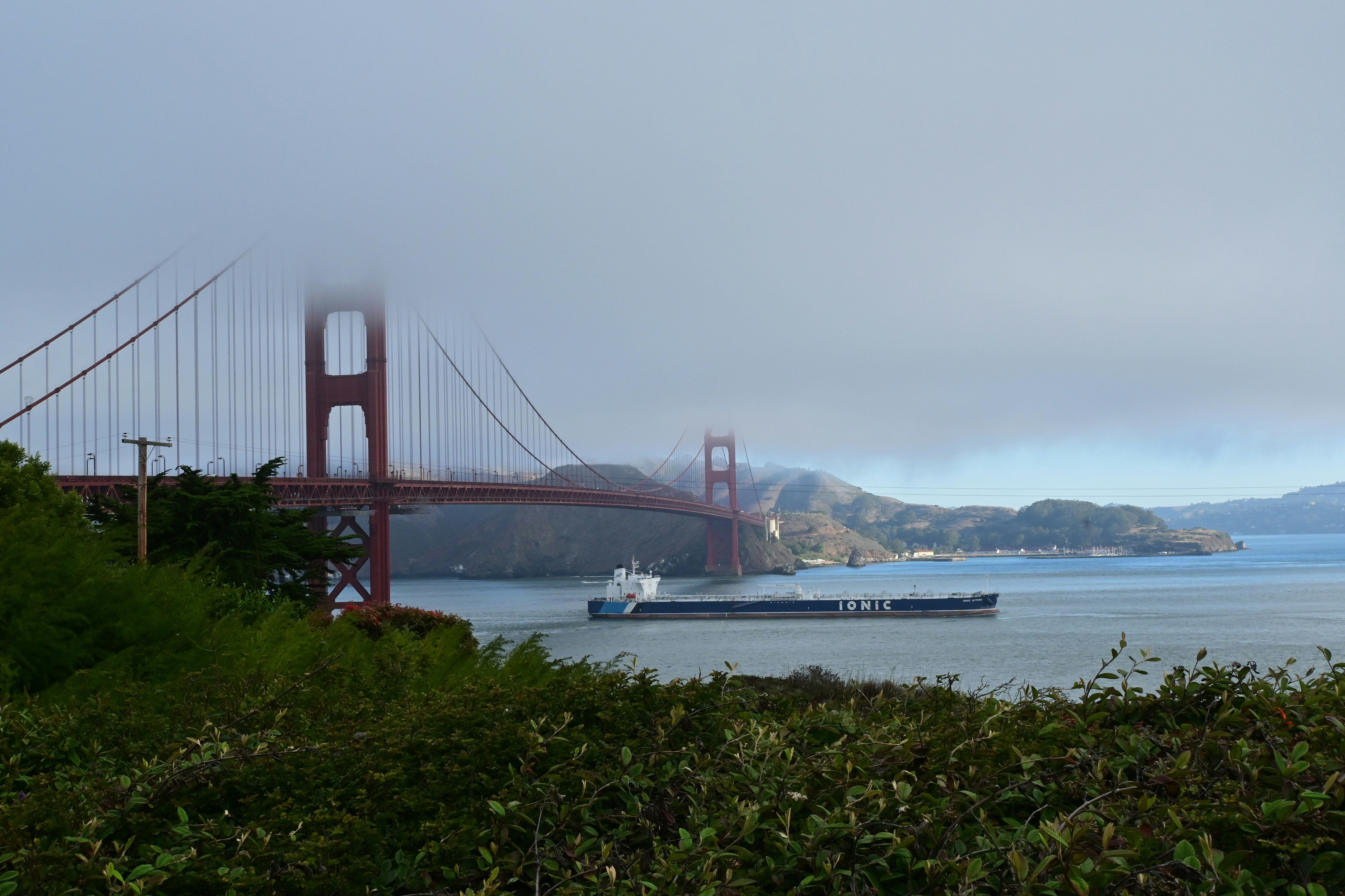 Bridge Mist over the Bay: A Quiet Sliver of Golden Gate