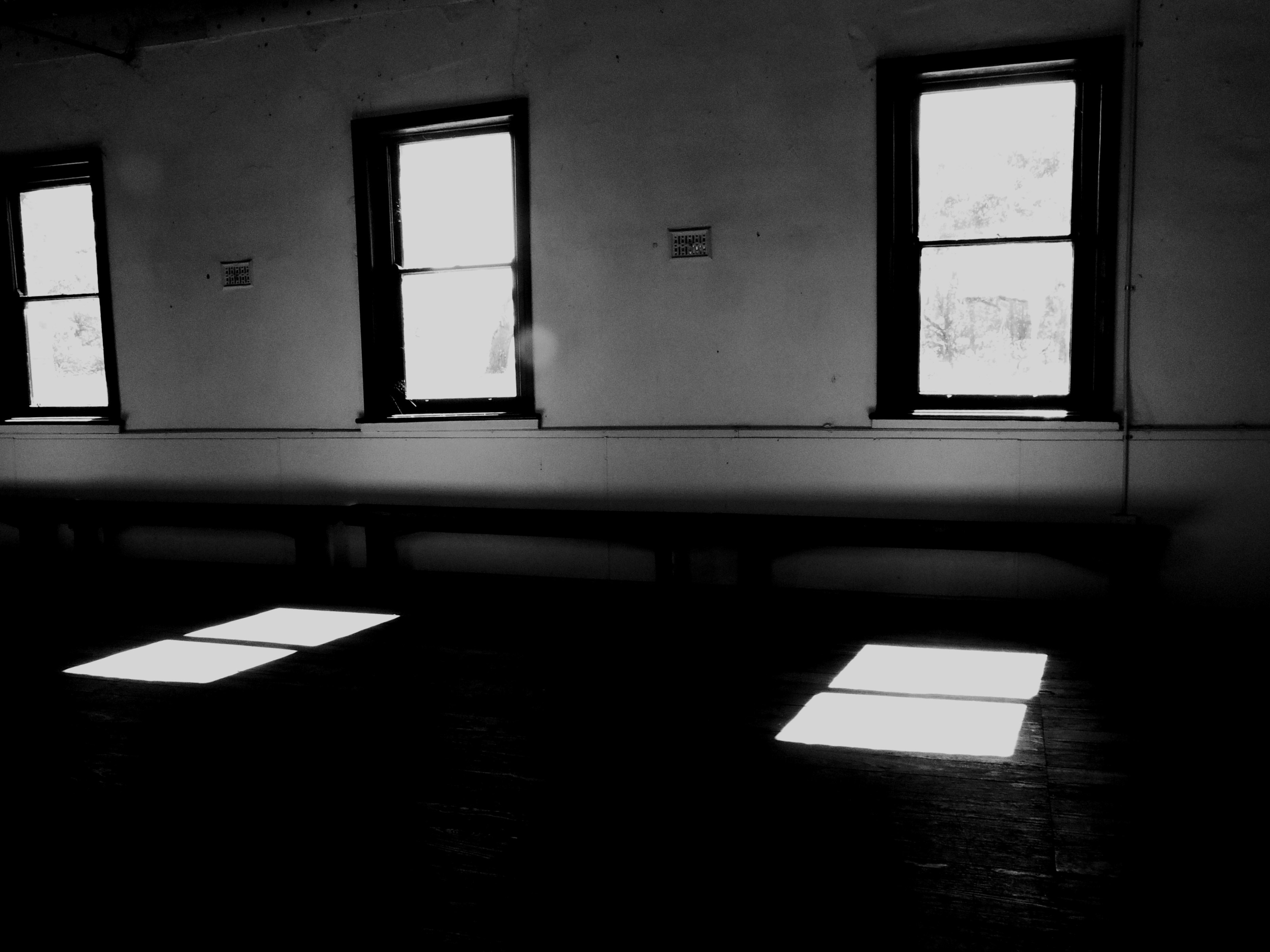 Sunlit Squares in a Quiet Studio