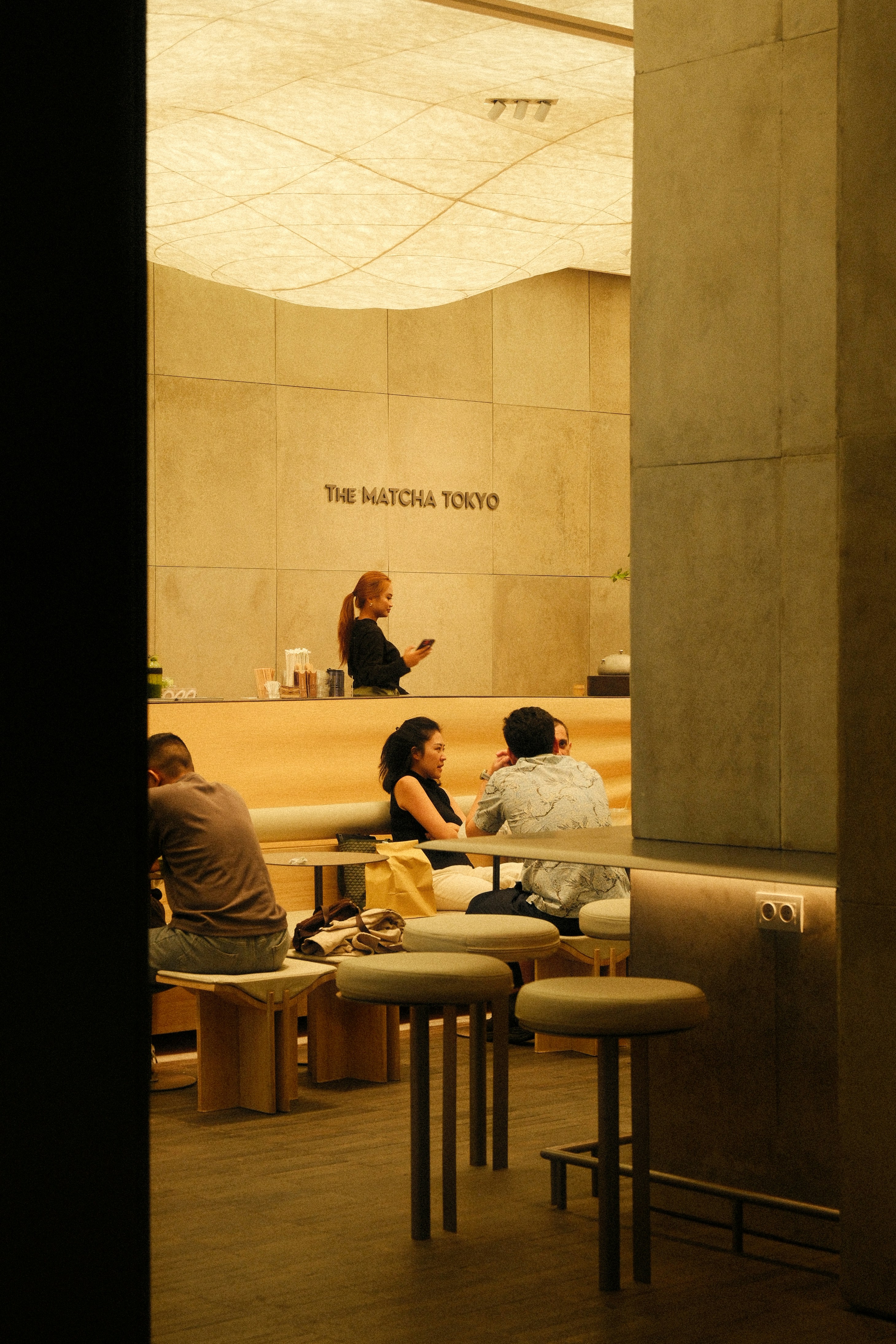 Quiet Conversation at The Matcha Tokyo Café