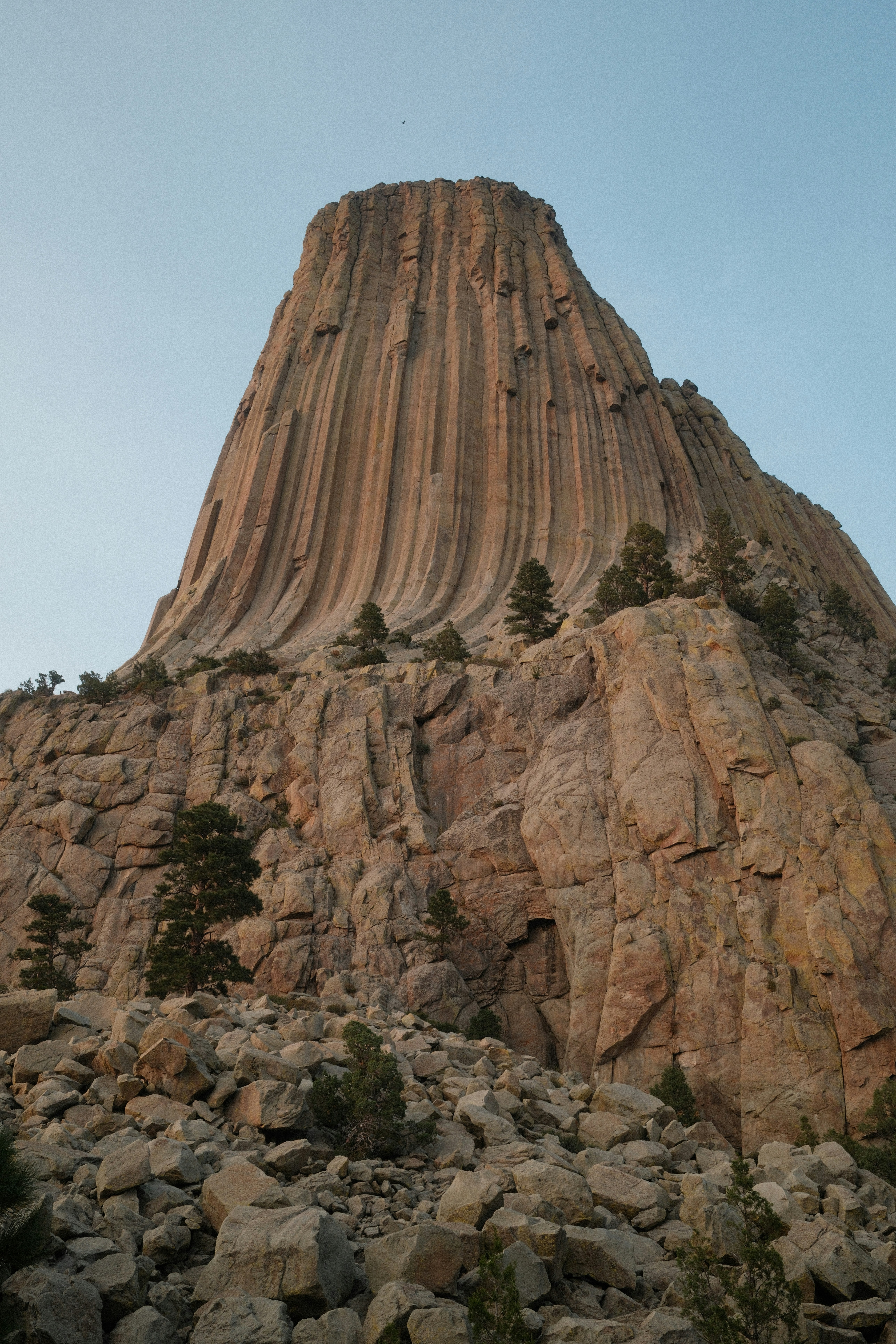 Basalt Tower Rises Above Ankle-deep Valley