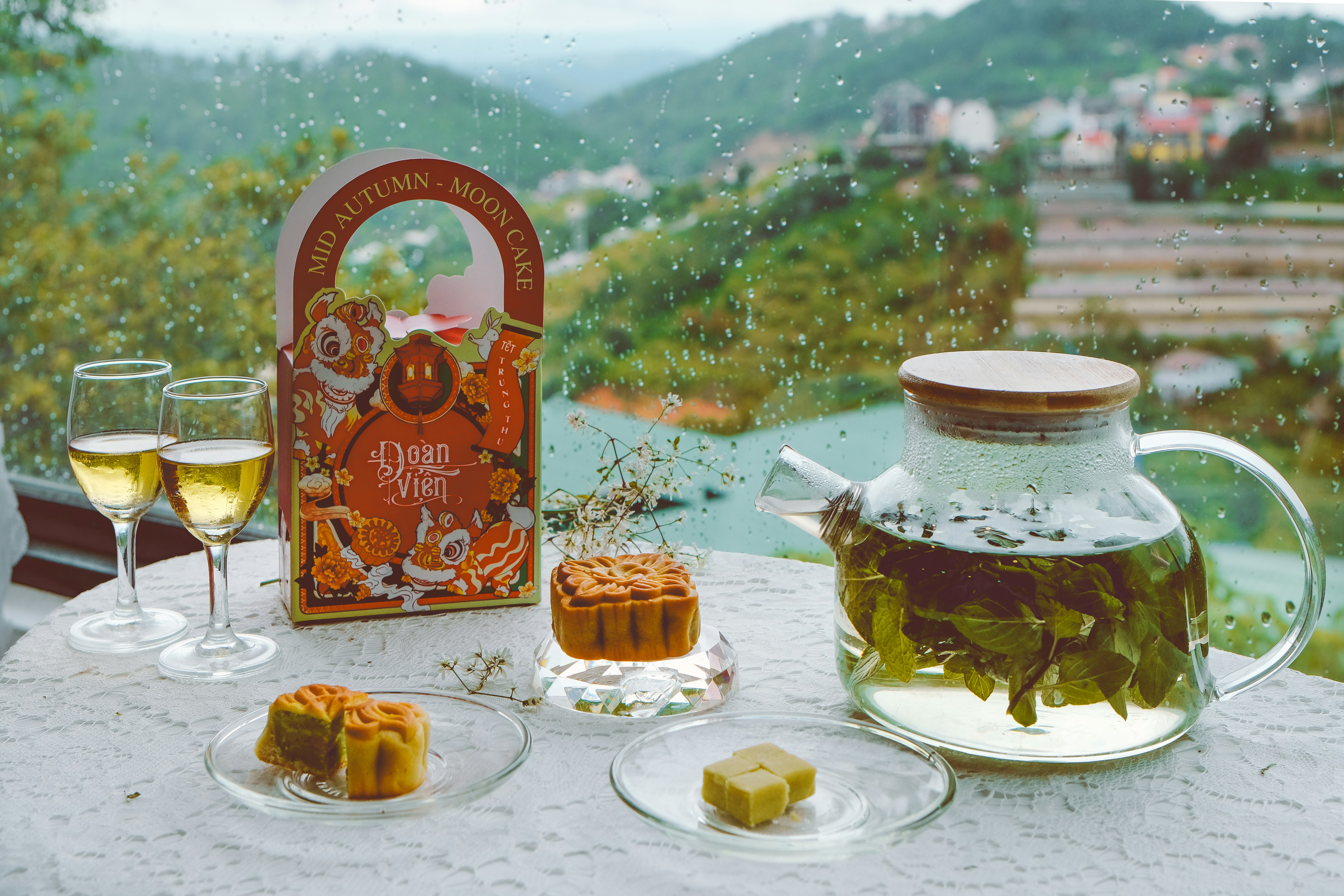 Autumn Tea Still Life by the Window
