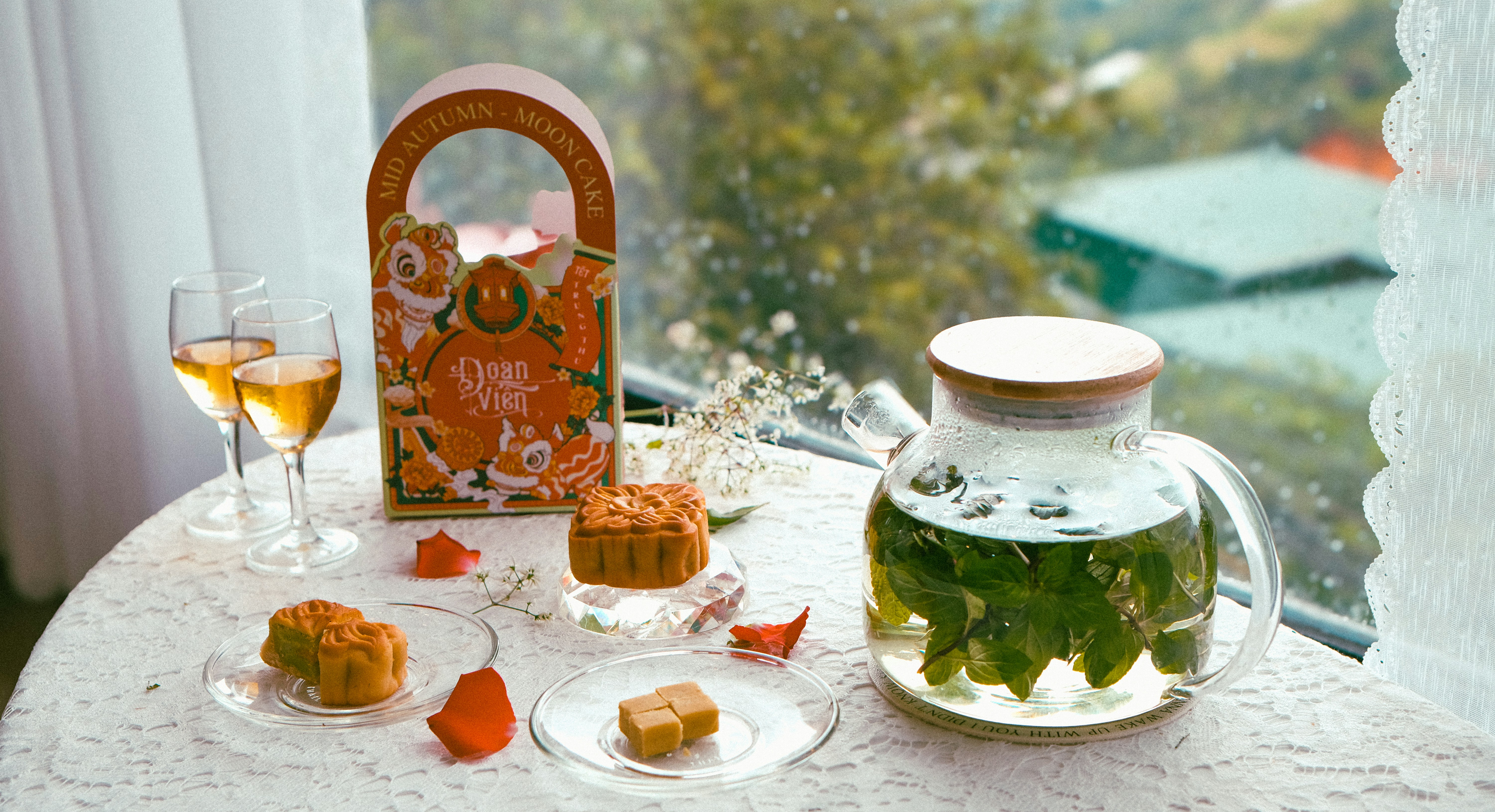 Tea and Treats by the Window: Gentle Afternoon Glow