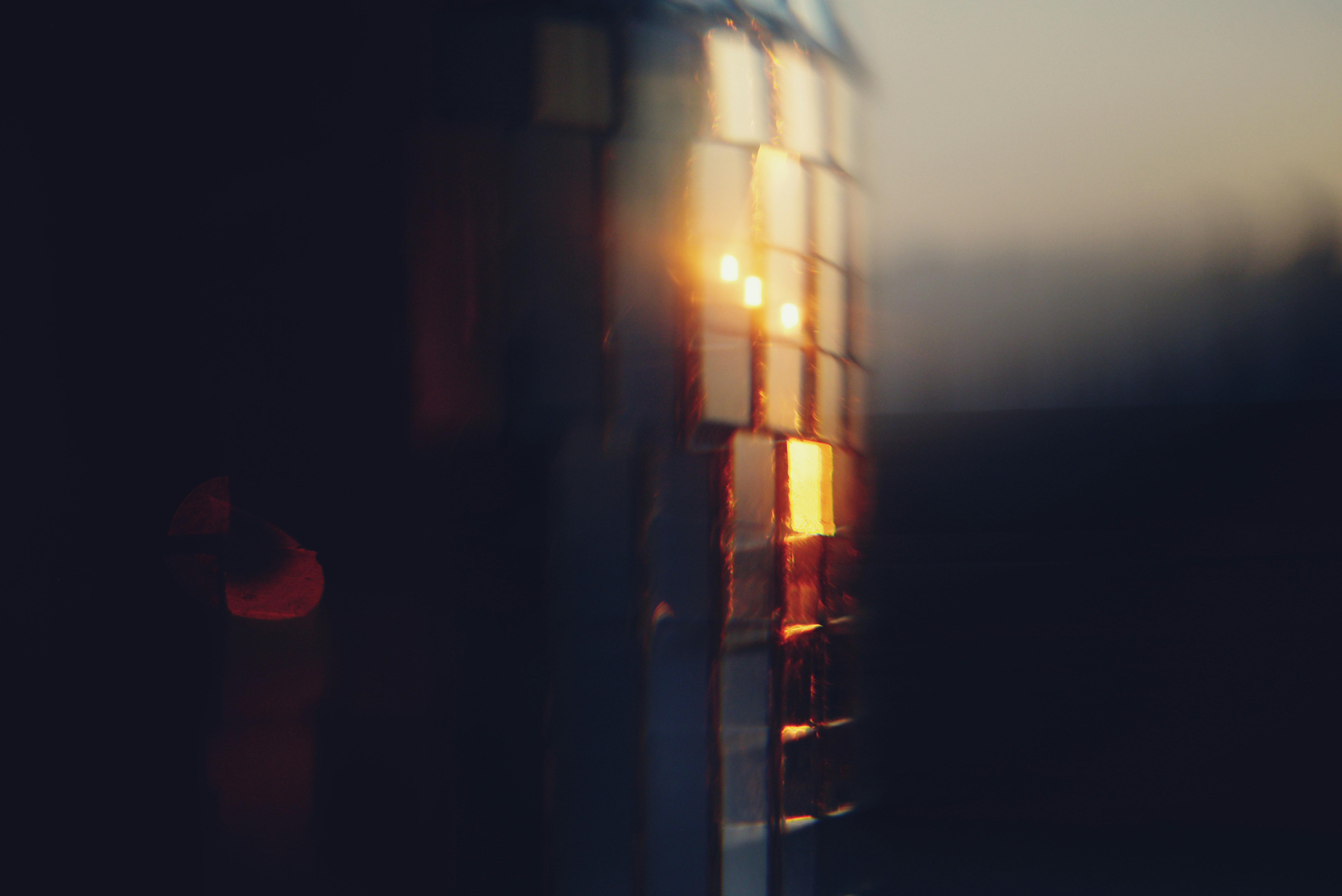 Glowing Mosaic at Dusk