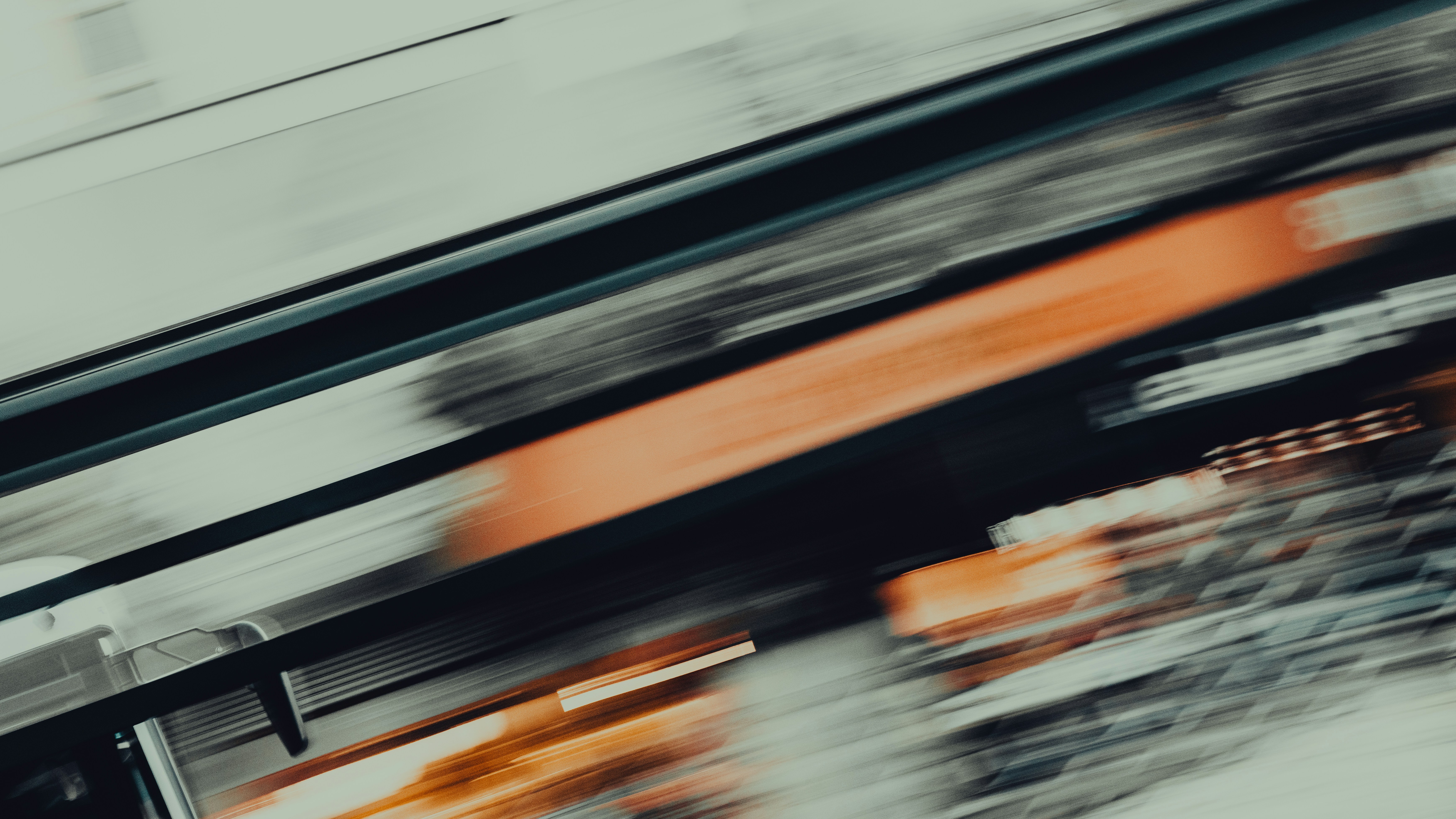 Blurry Motion Over Mixed Urban Surfaces