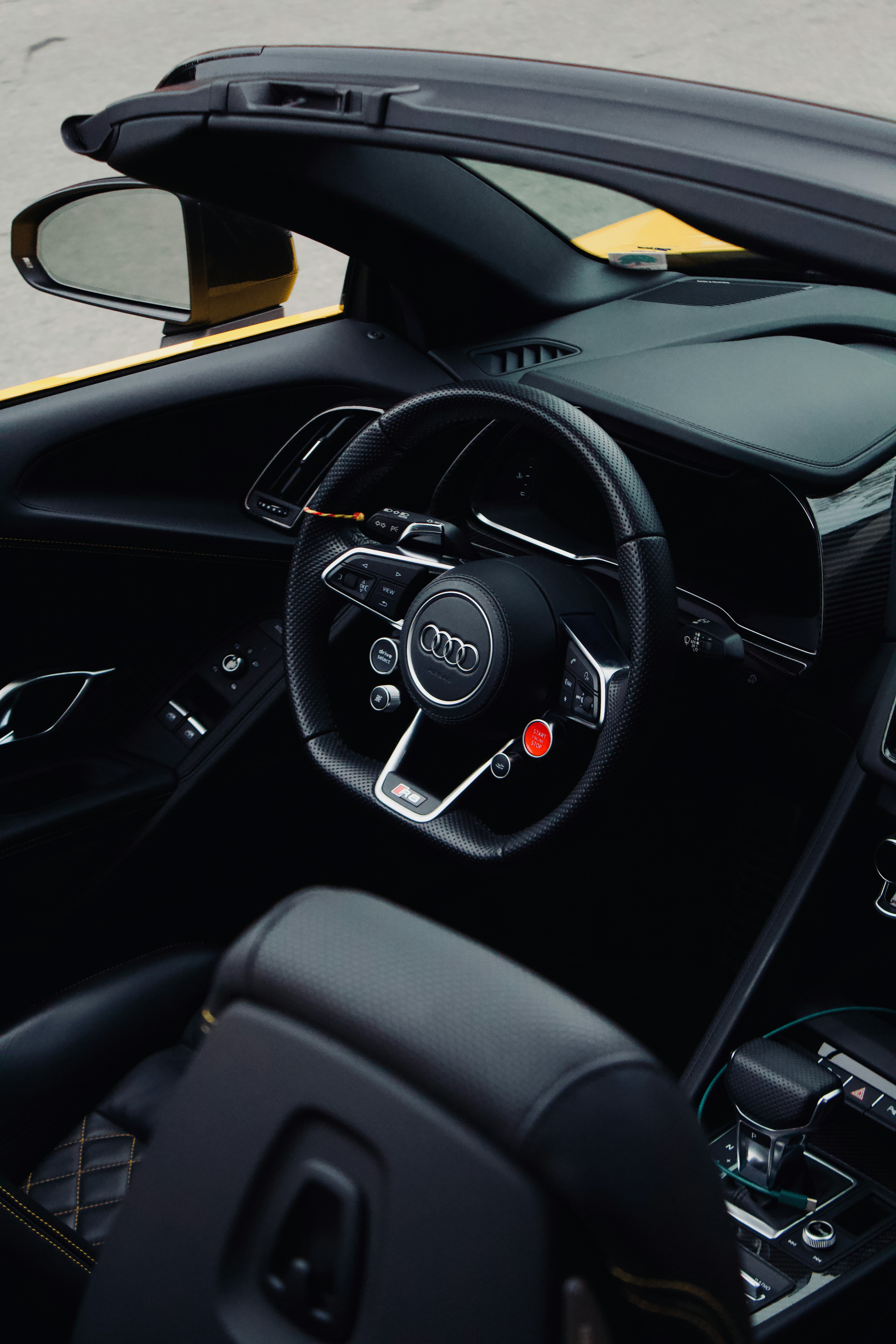 Luxurious Carbonian Grip: Inside the Audi Cockpit