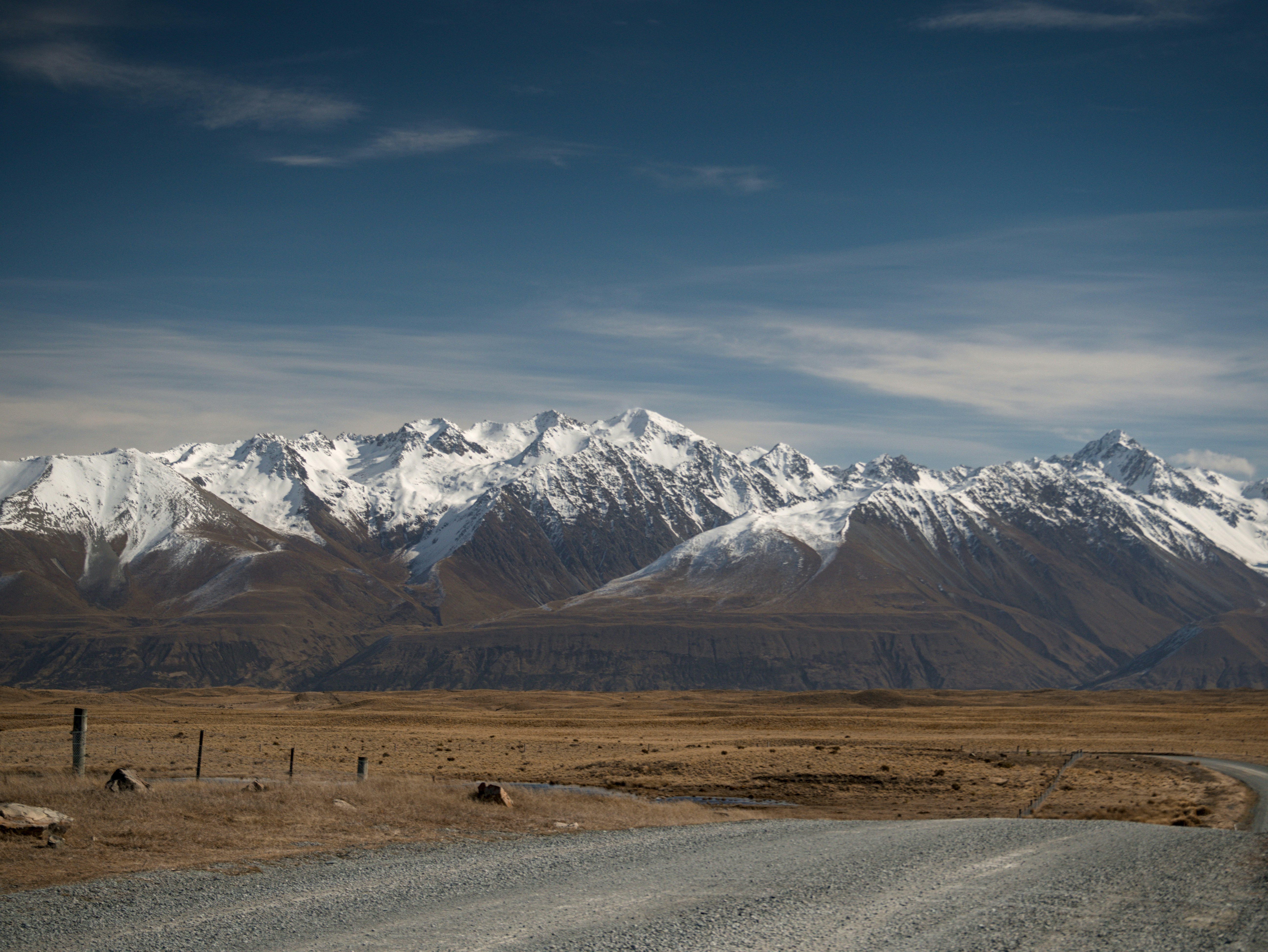 Southern Alps from Braemar Road