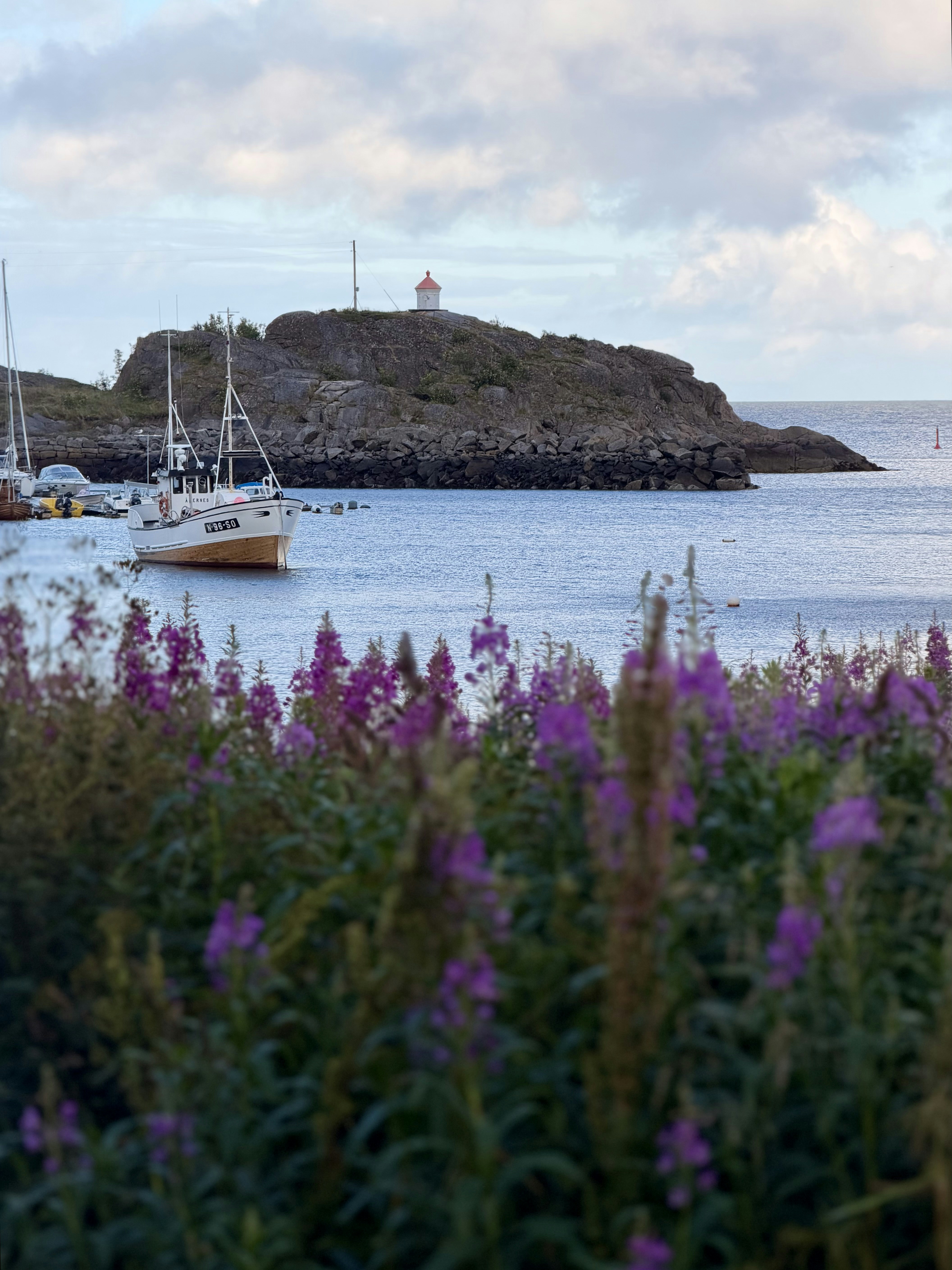 Harbor Lighthouse on the Quiet Rock
