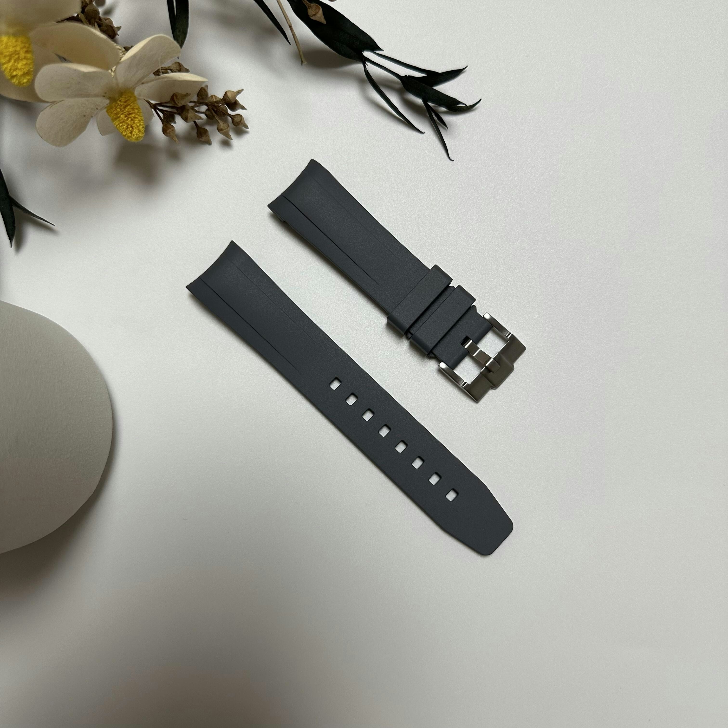 Minimalist Watch Strap on a Light Studio Surface