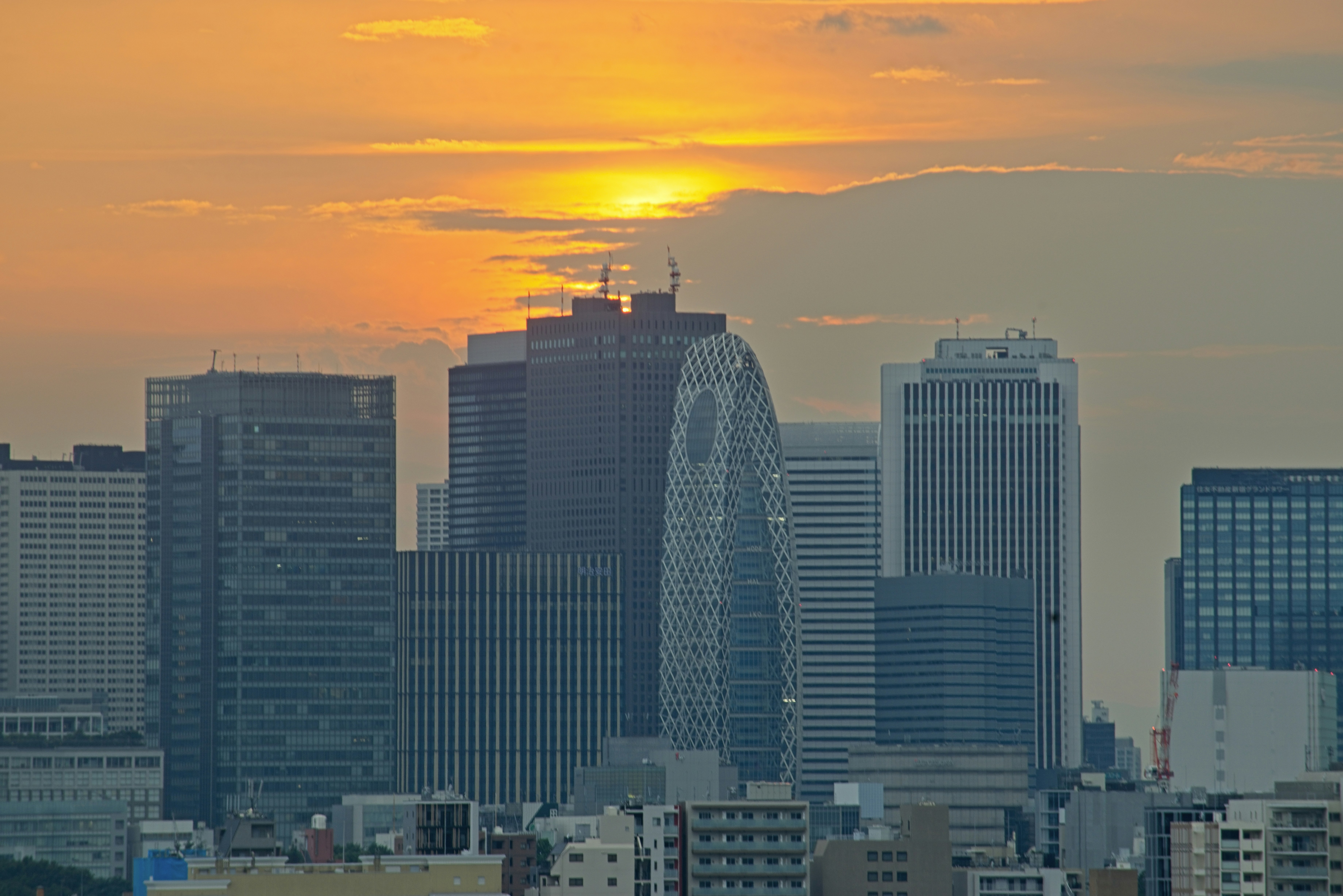Sunset Crown: A Skyline Embraced by the Last Light