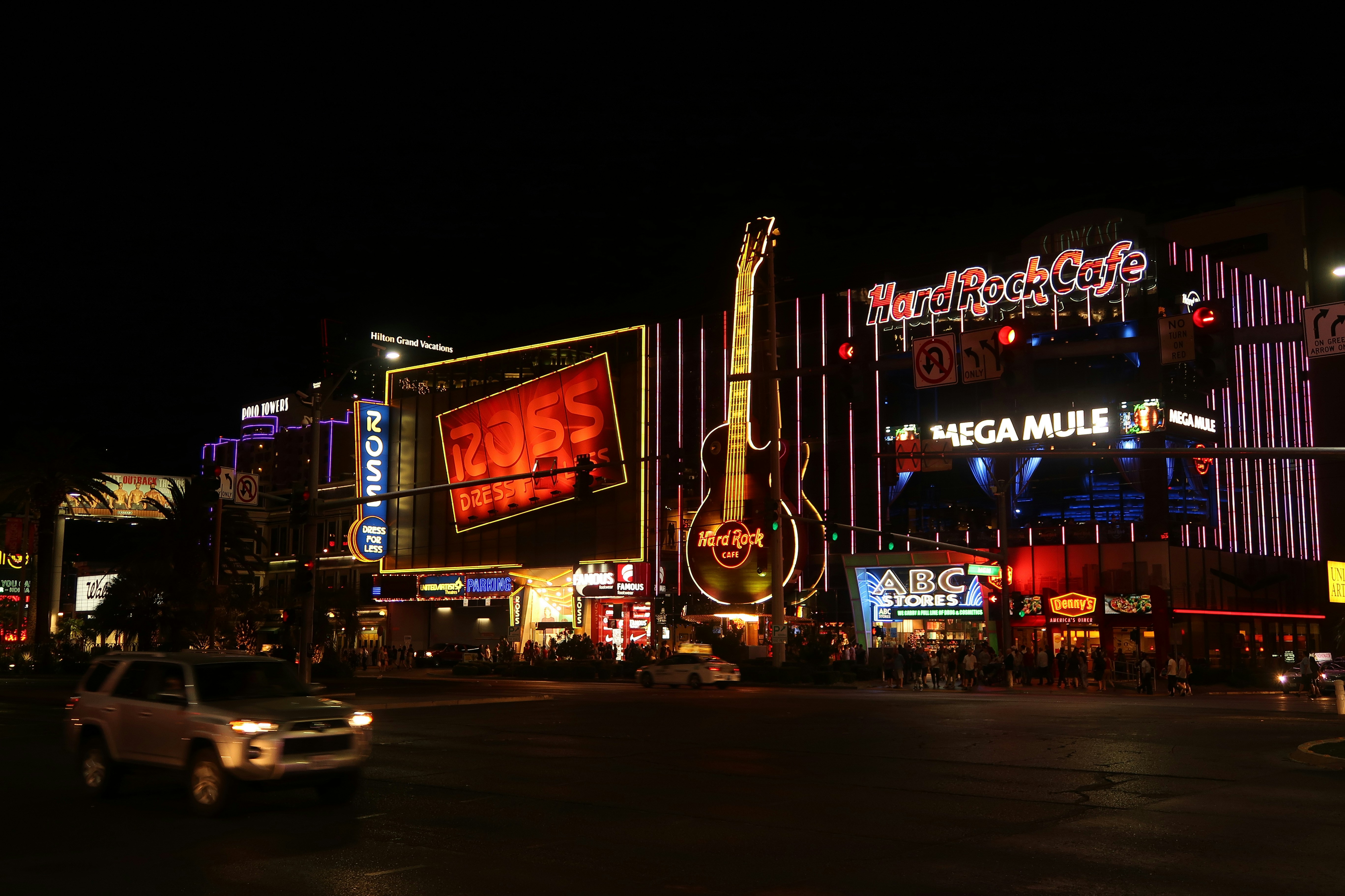Neon Pulse on the Las Vegas Strip