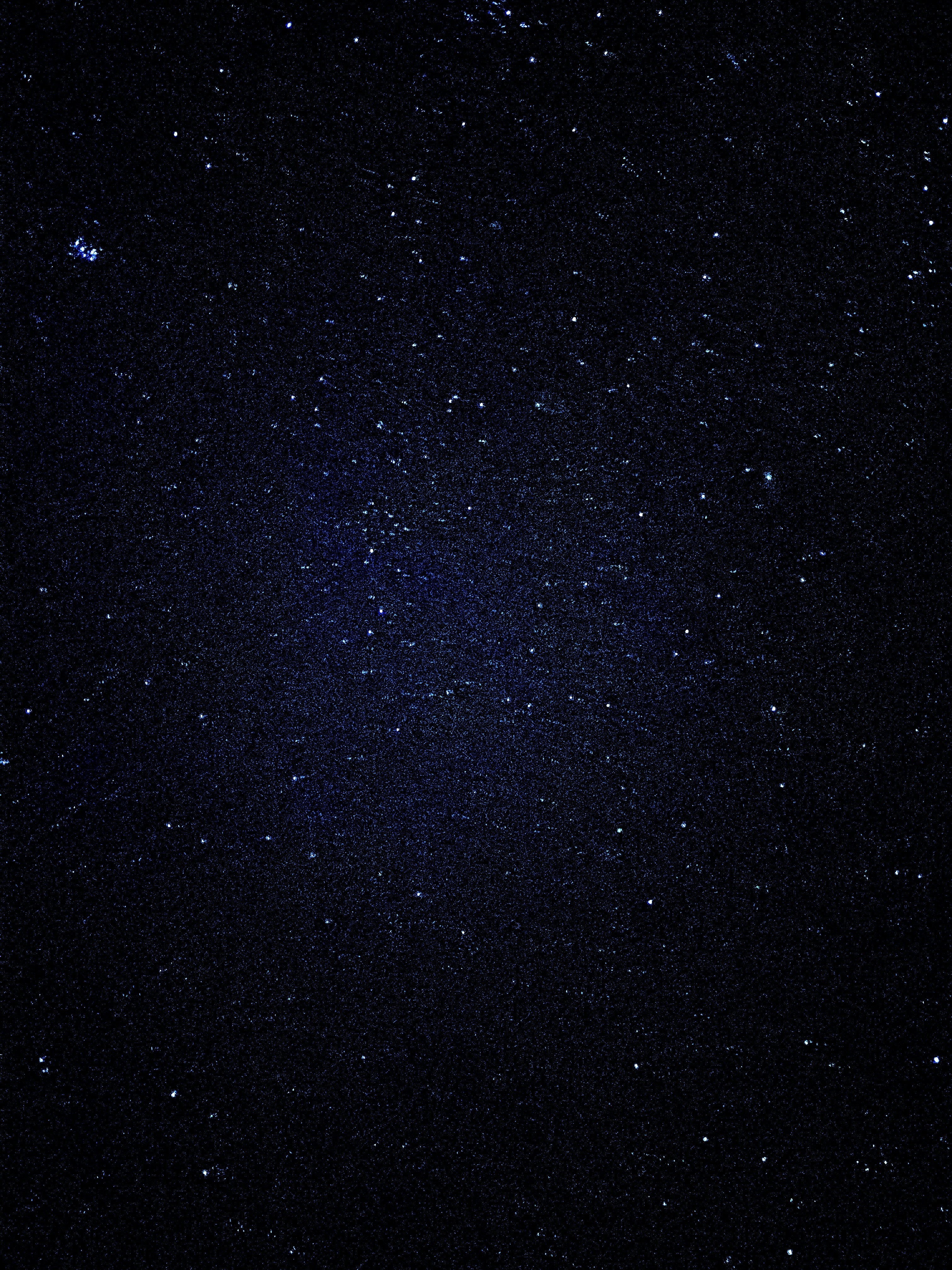 Midnight Nebula: A Quiet Spread of Stars Across an Inky Sky