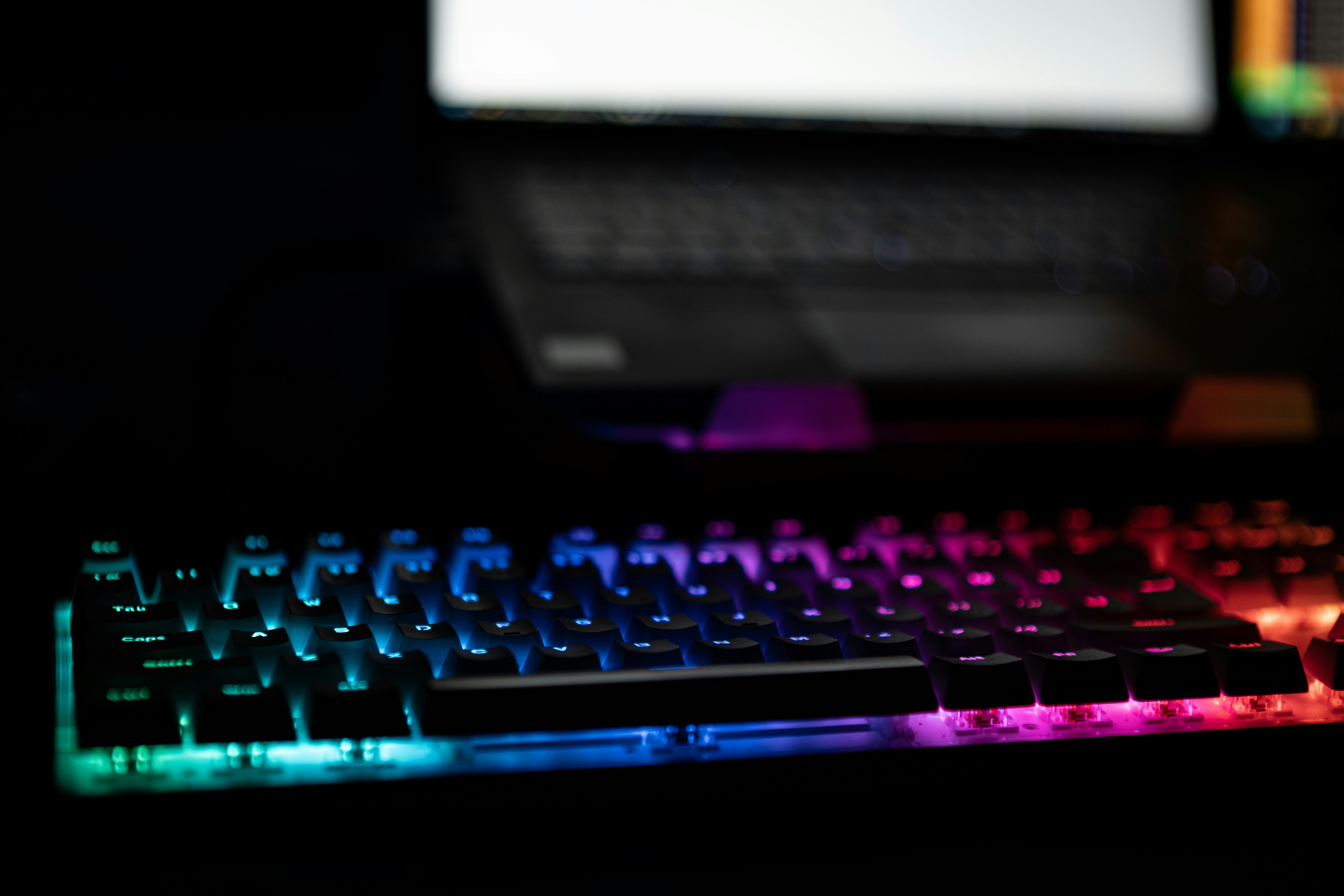 Neon Keyboard Pulse