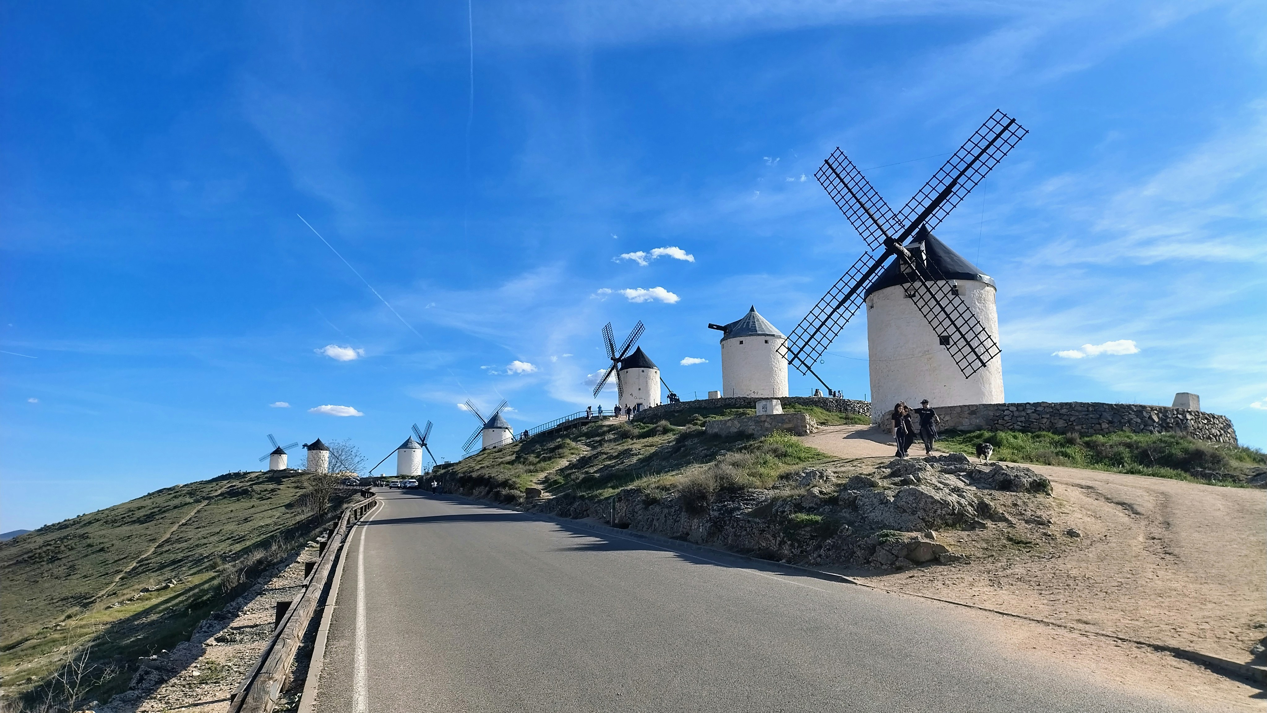 Windmills in Consuegra, Spain