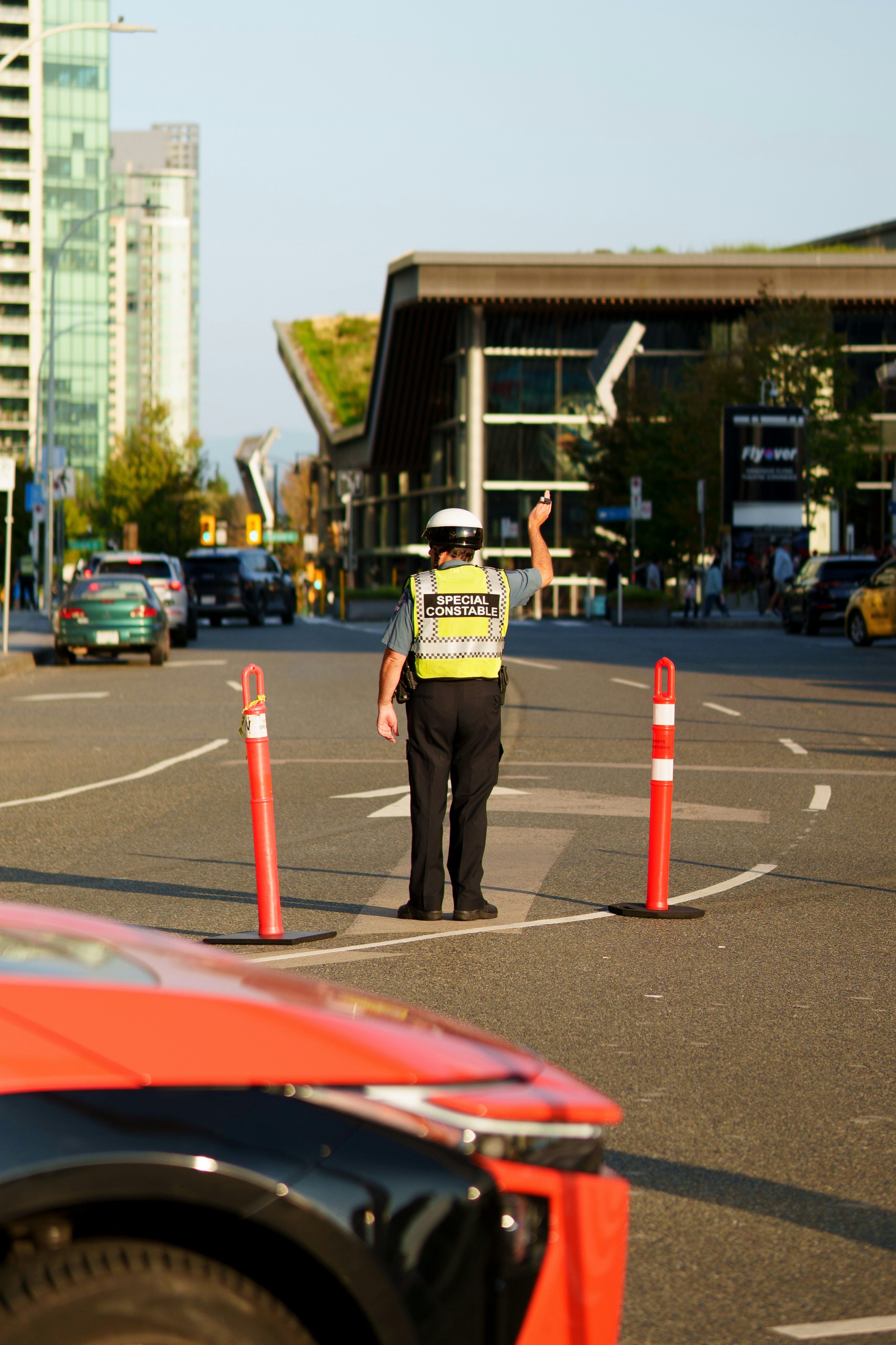 Traffic Officer in the Street: Directing the Flow under Urban Canopy